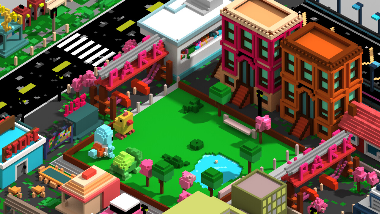 ArtStation - Voxel work