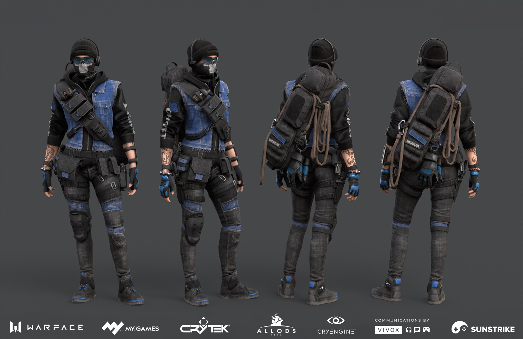SunStrike Studios - Warface Characters. Part 4