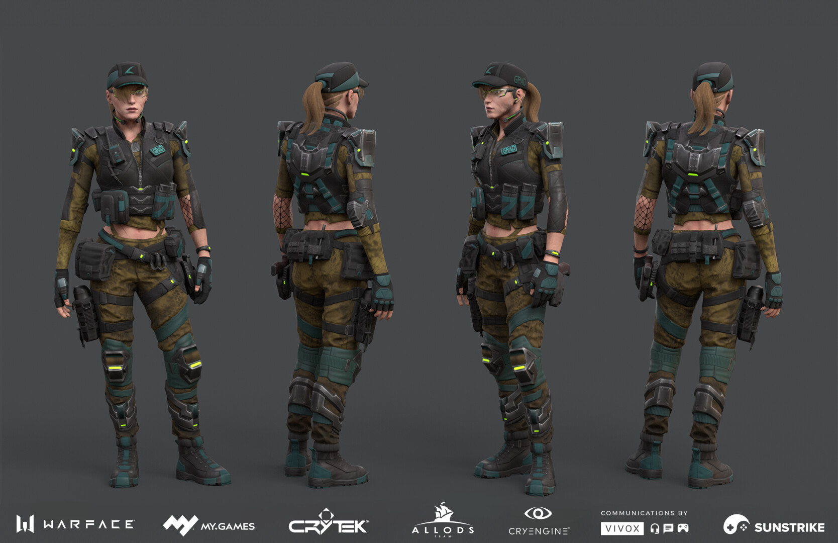 SunStrike Studios - Warface Characters. Part 4