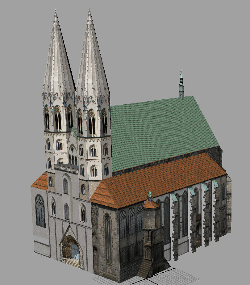 ArtStation - Client work - Buildings for GPS