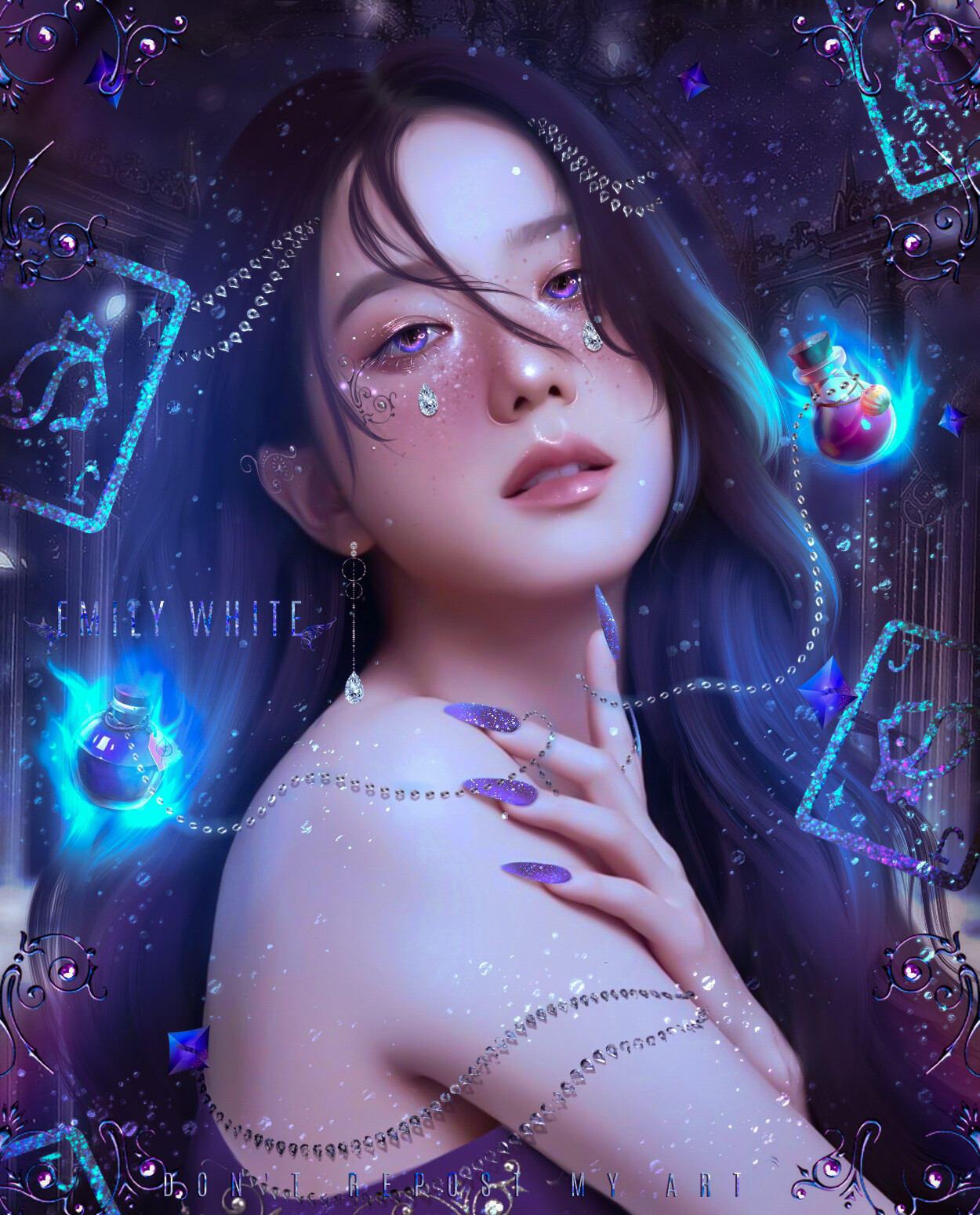 Emily White - The Tricksters - digital painting edtion - Collection ...