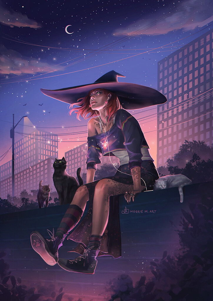 ArtStation - Modern Witch
