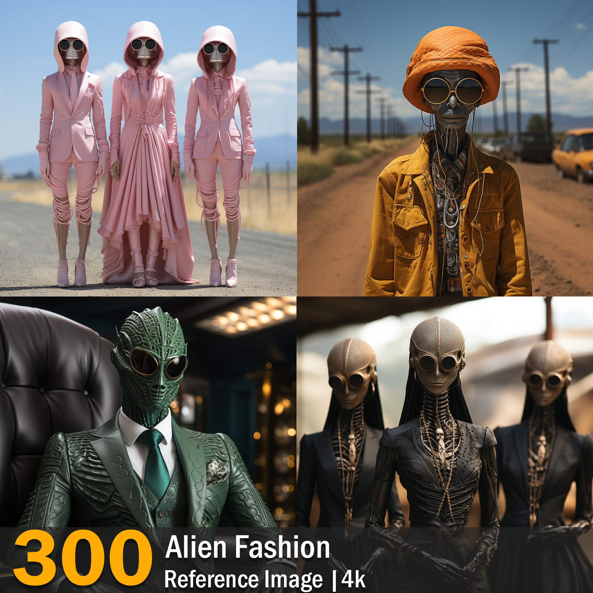 ArtStation - Alien Fashion | Reference Images | 4K