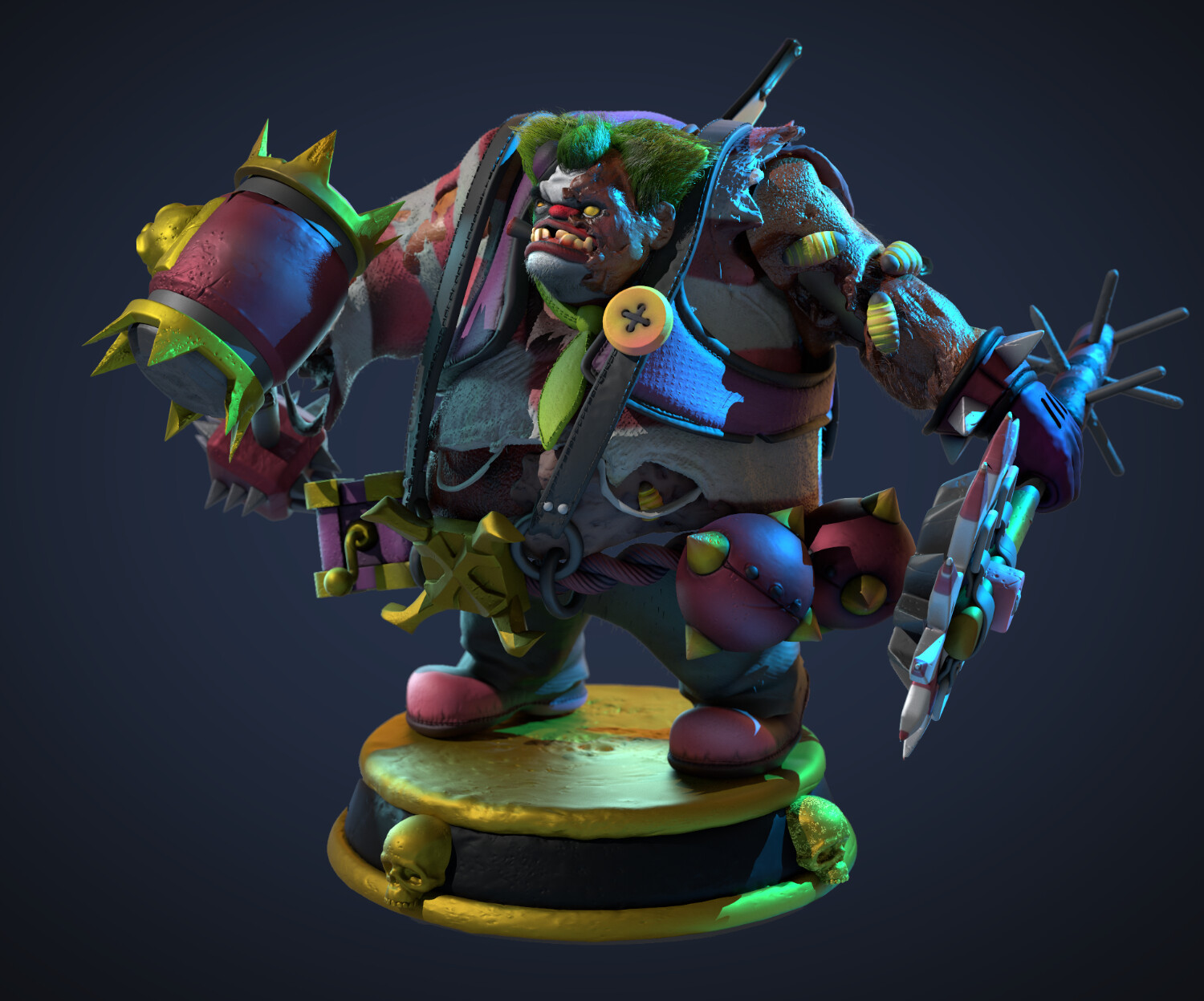 ArtStation - Dota 2 Pudge Set