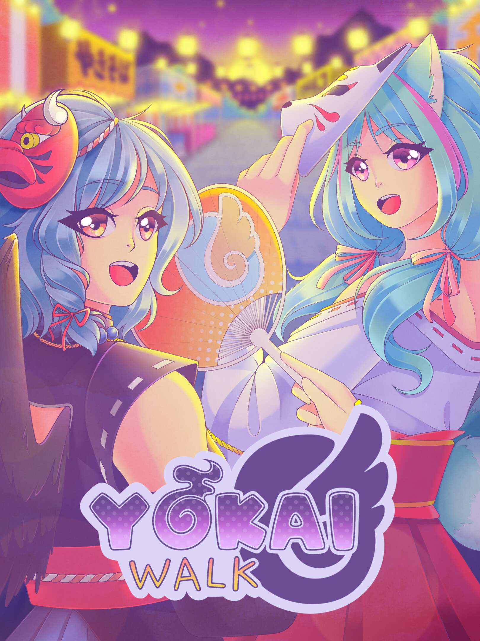 ArtStation - Otafest Project - Promotional Illustration, Logo Design ...