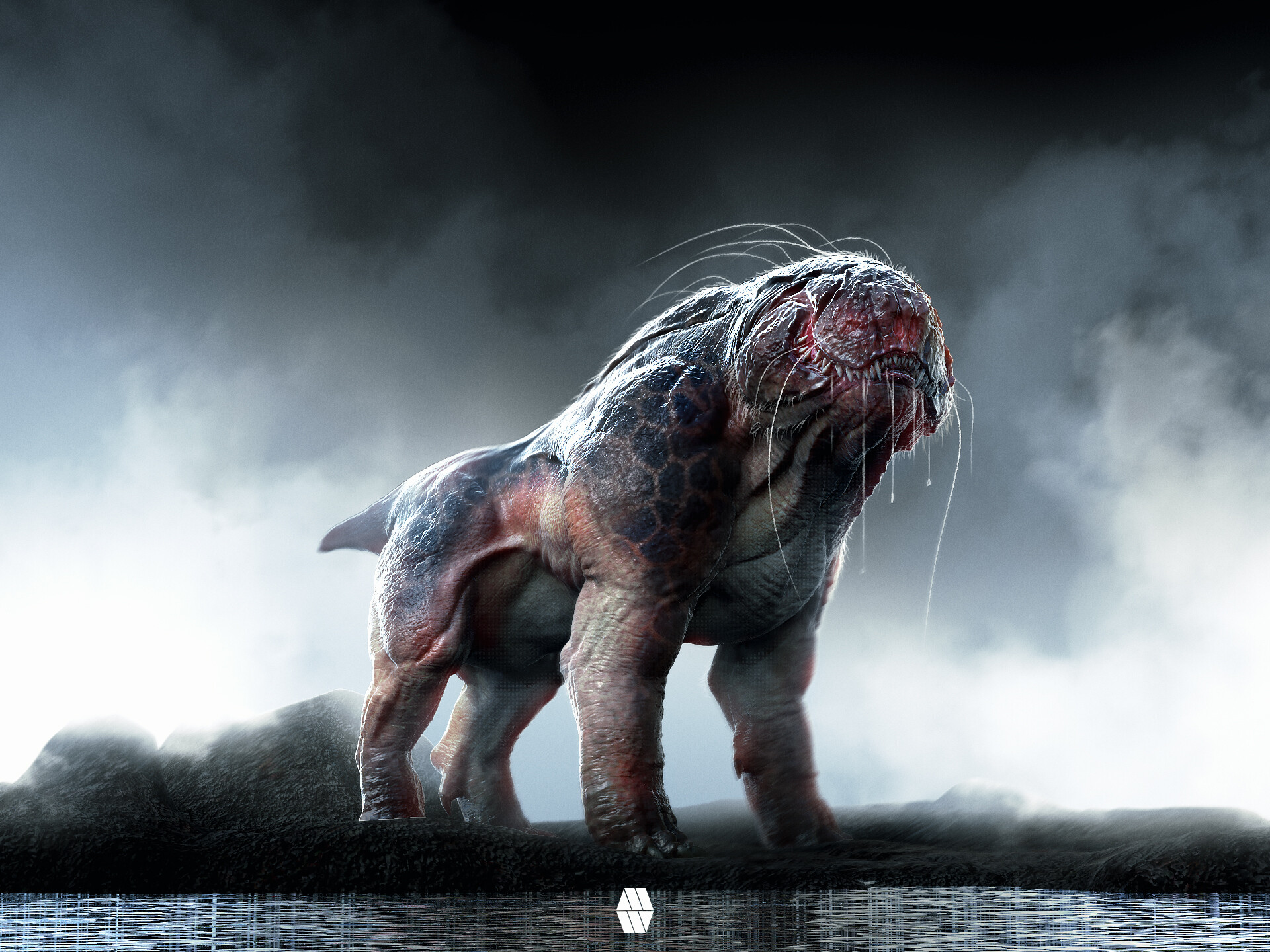 ArtStation - An Alien Emerges - 'Alien Hound' Concept Personal Project ...