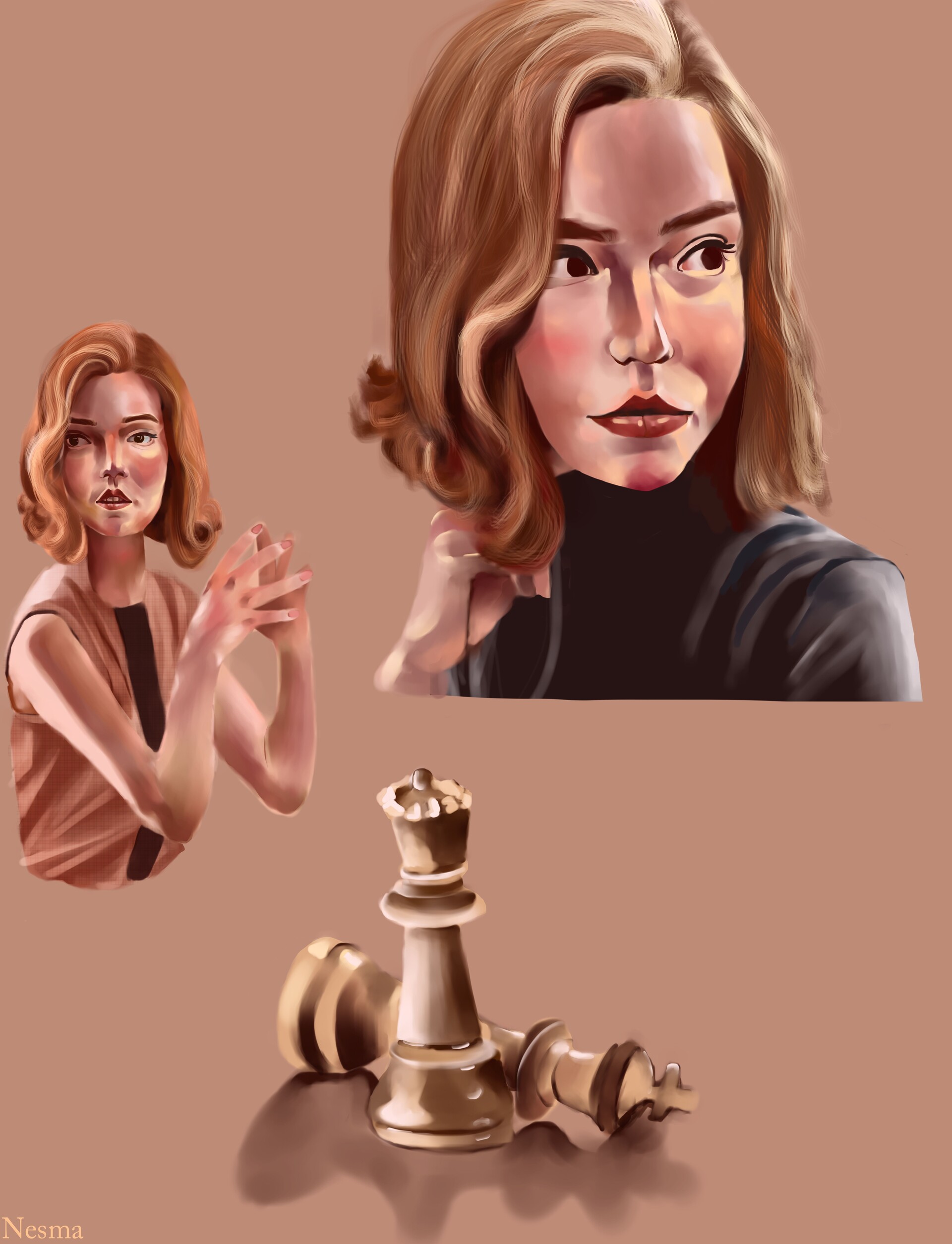 ArtStation - Queens Gambit