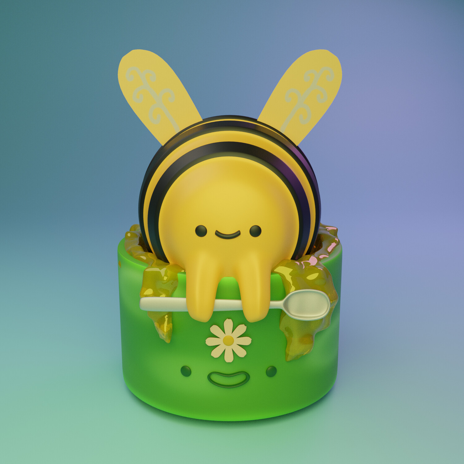 ArtStation - пчелка / bee