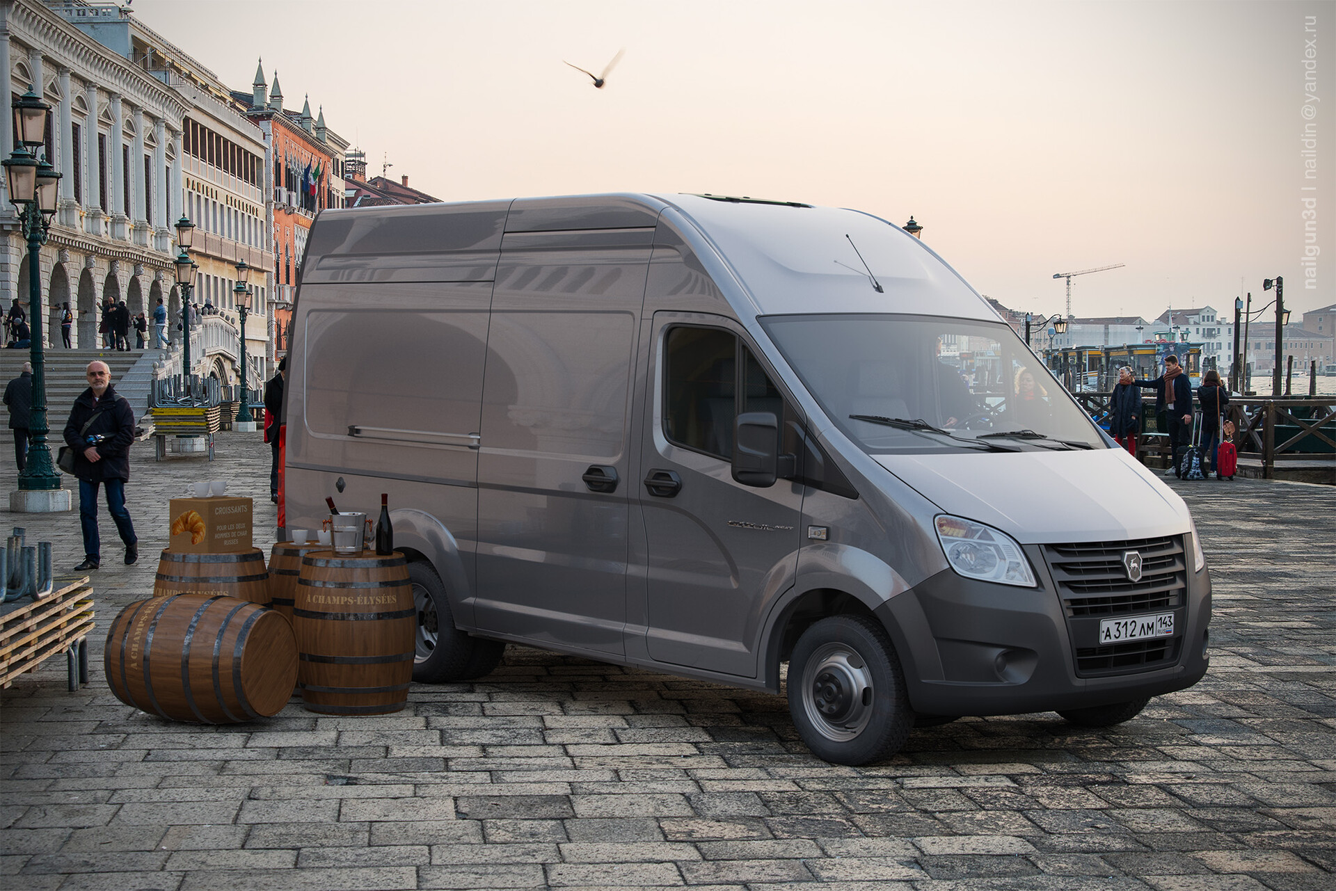 ArtStation - GAZ Gazelle A31R22 + A31R32