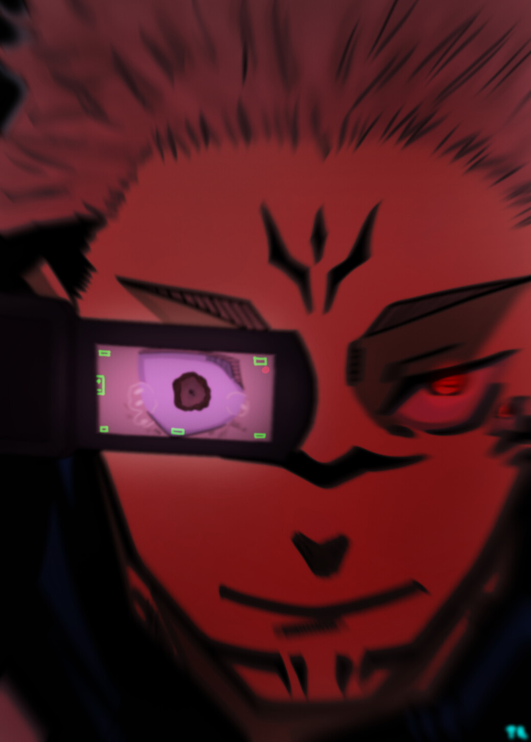 ArtStation - Sukuna and Yuji Illustration - A cry for Help