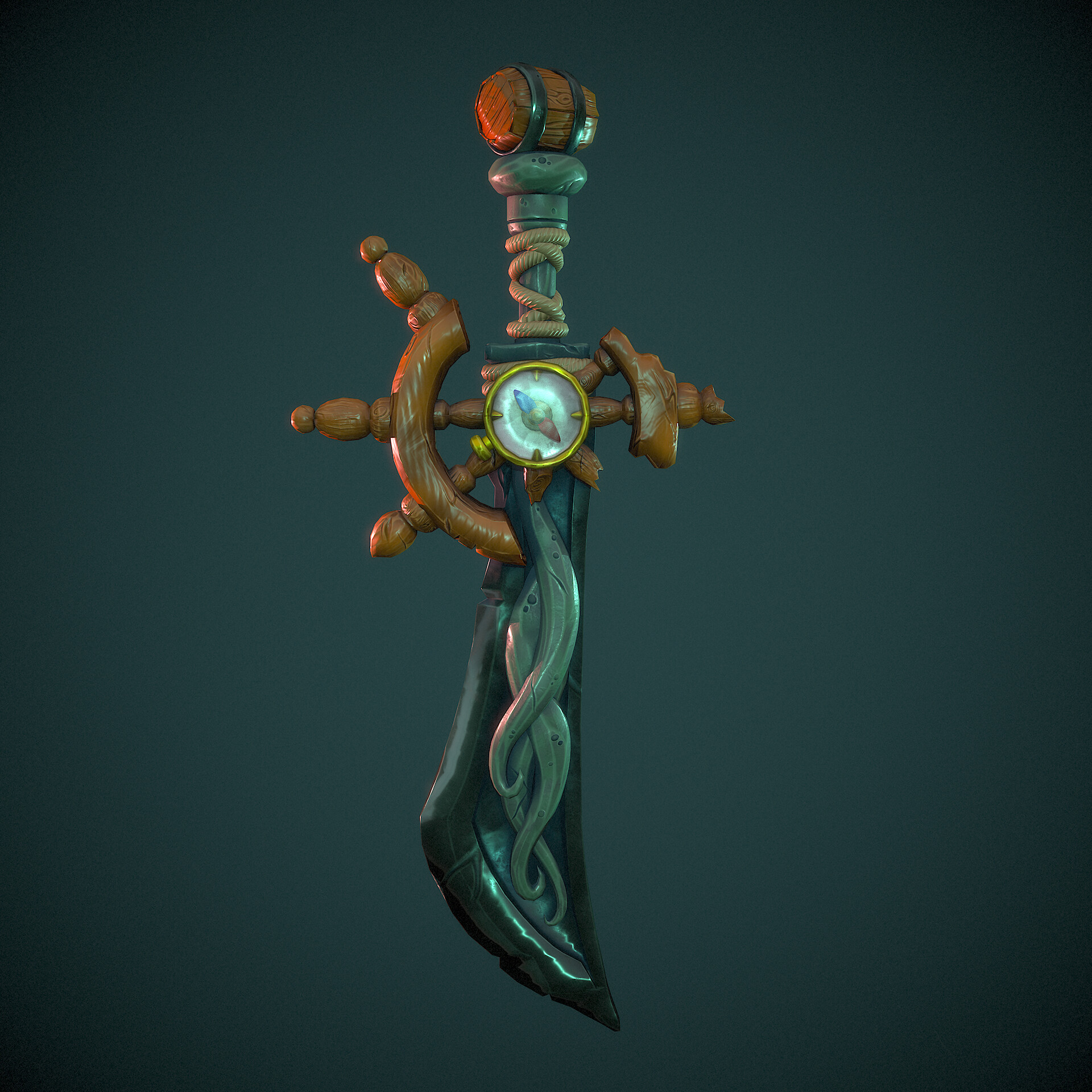 ArtStation - Pirate Sword (Stylized)