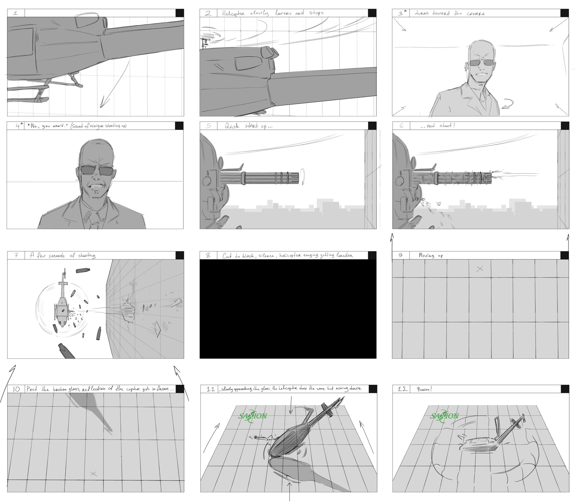 ArtStation - Storyboard study