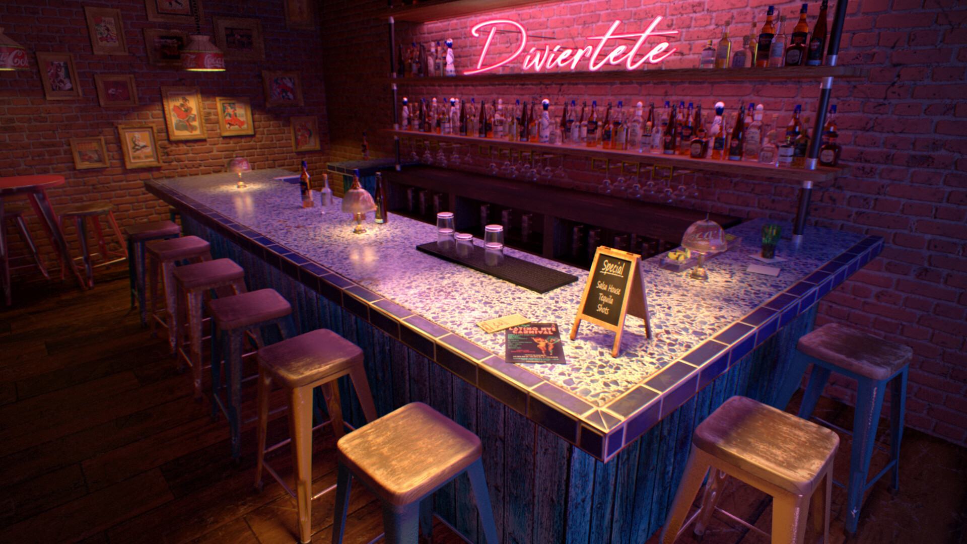 ArtStation - Salsa Bar - Diviertete