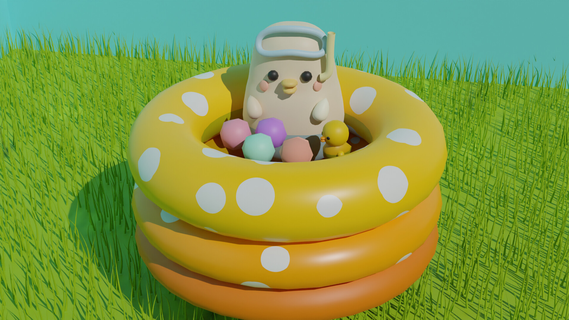 ArtStation - Duck Pool