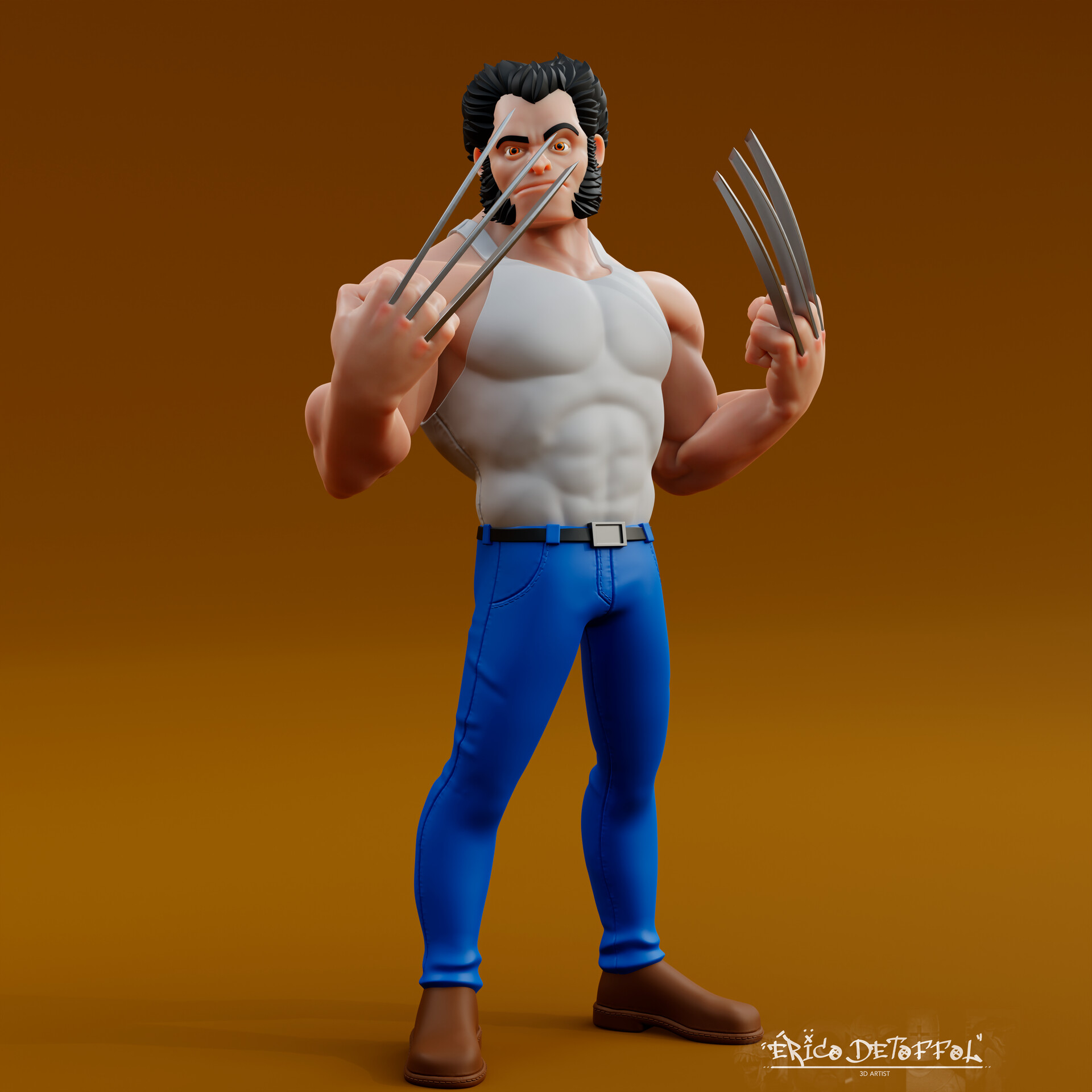 ArtStation - Wolverine - Logan