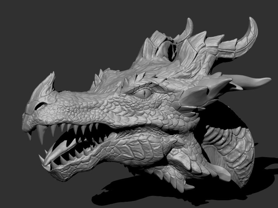 Manuel Limon - Odahviing dragon head