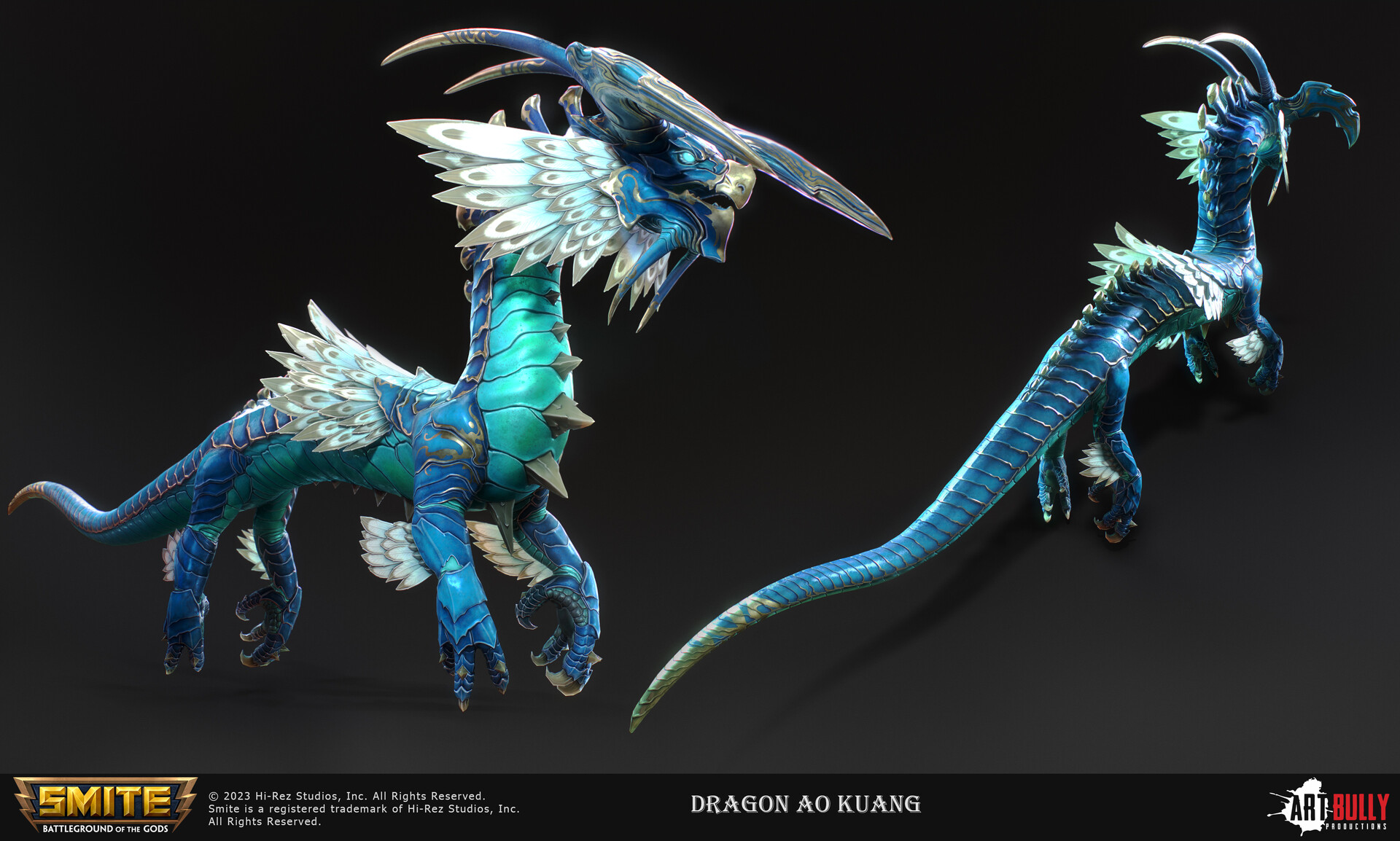 Art Bully Productions - SMITE - Dragon AO Kuang