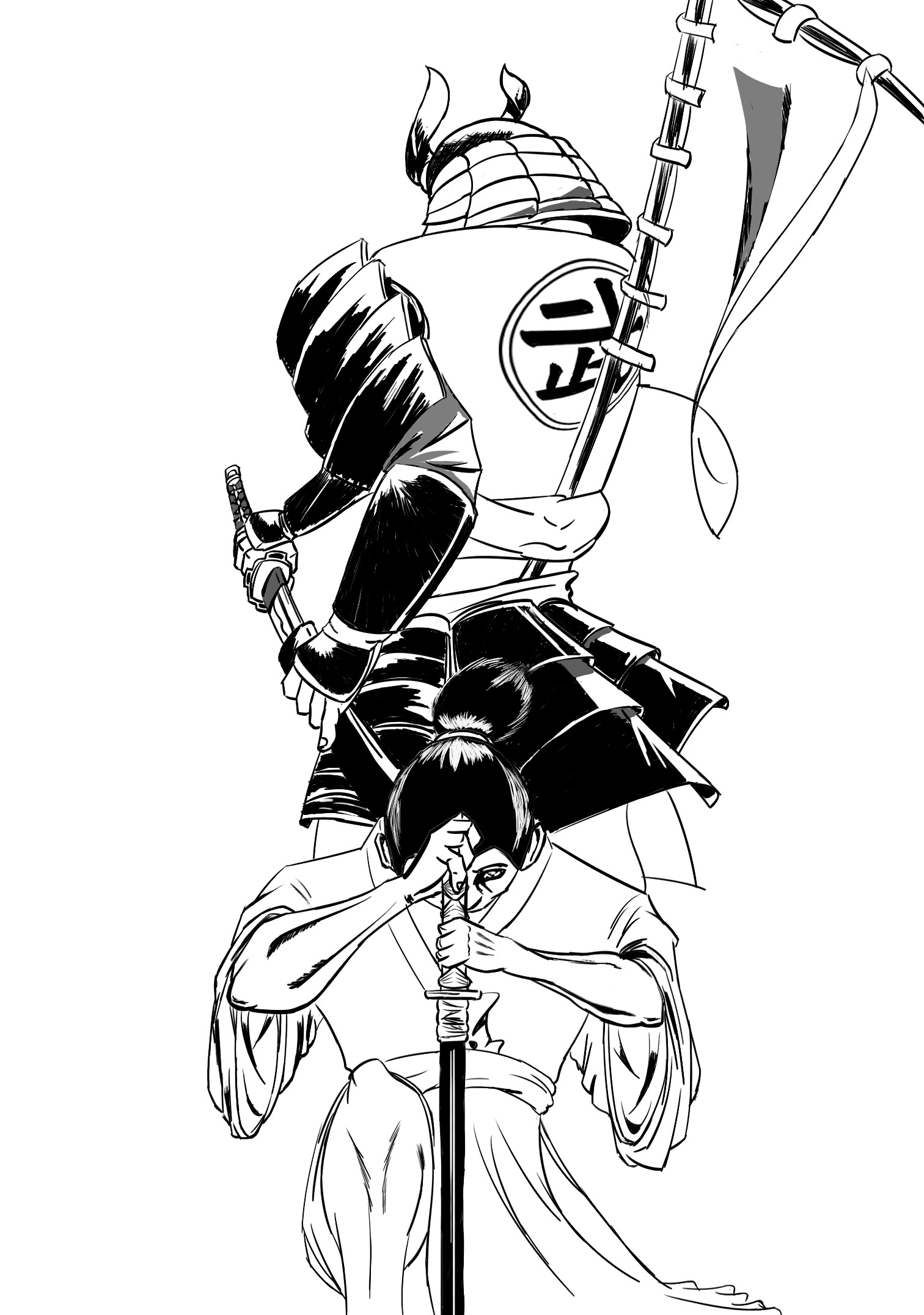 ArtStation - Samurai Doodle