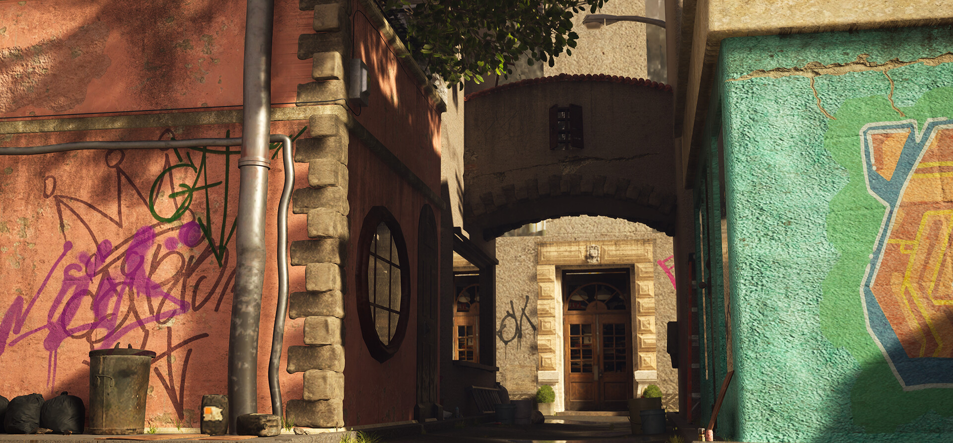 ArtStation - Alleyway