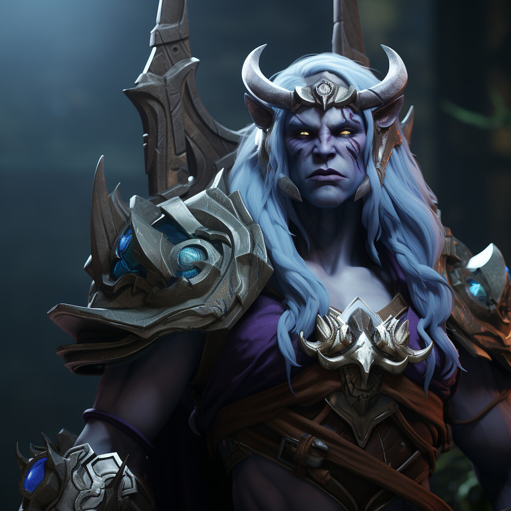 ArtStation - Dota 2 : Drow Ranger