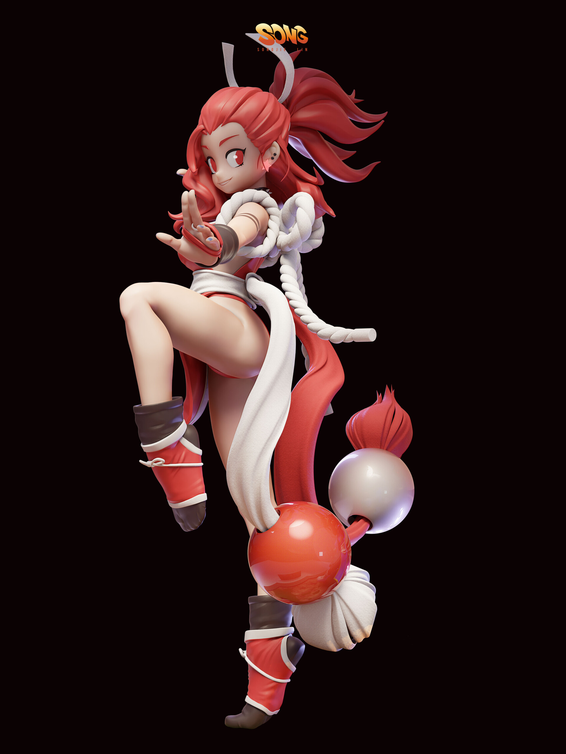 SONG JIE LIN - vol.009.Maemi cos-Mai Shiranui