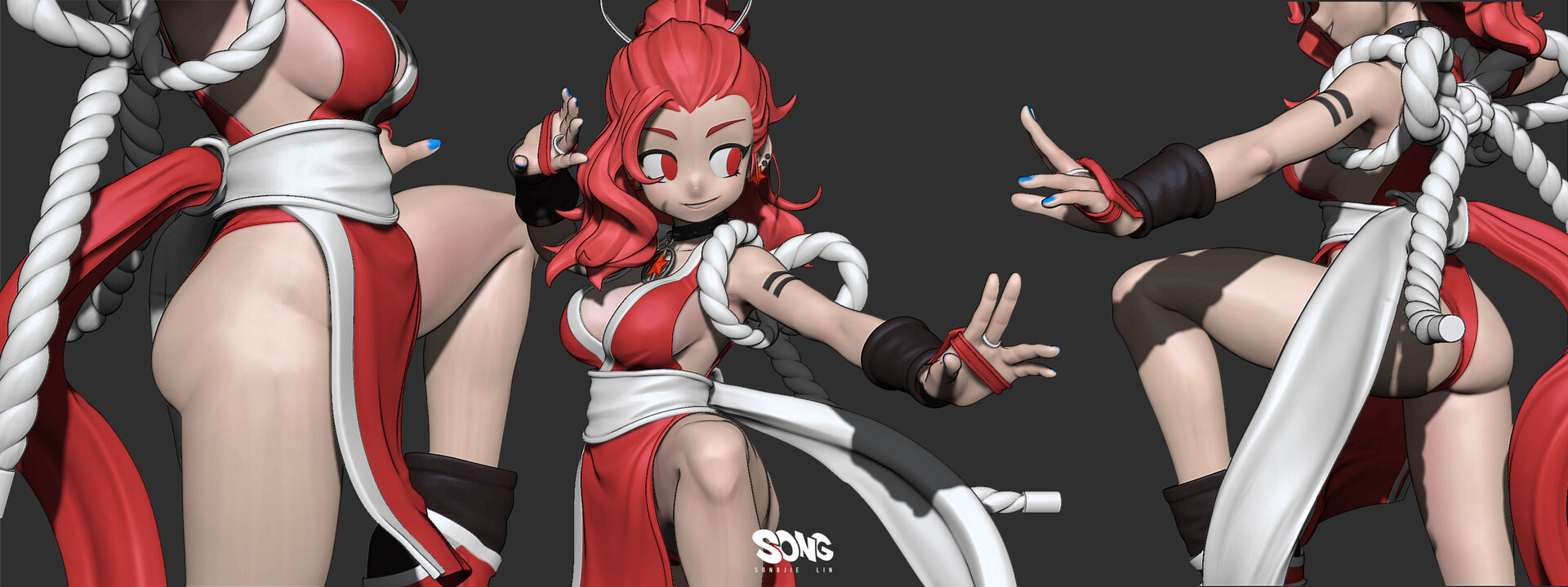 SONG JIE LIN - vol.009.Maemi cos-Mai Shiranui