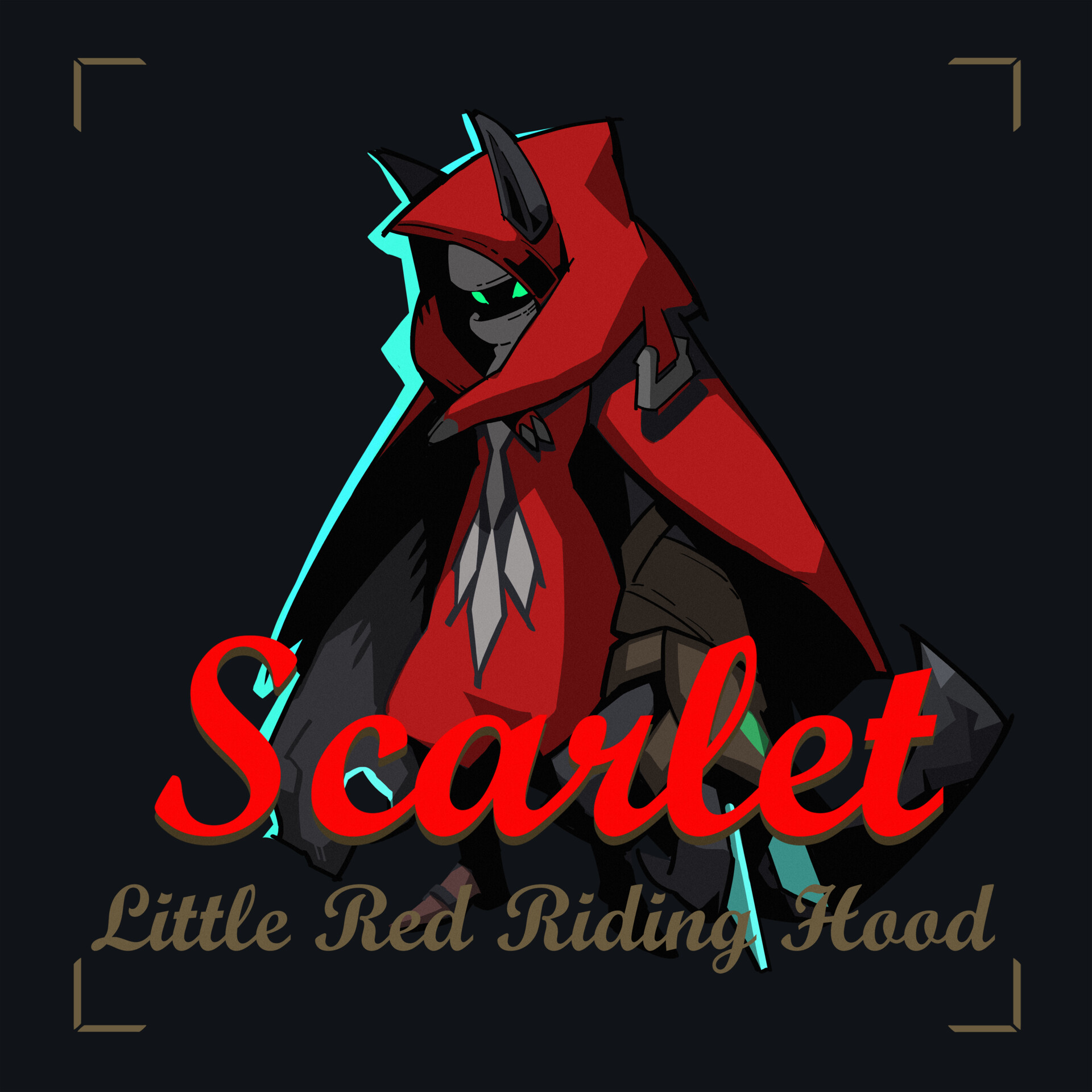 ArtStation - Dark fairy tale-Little Red Riding Hood