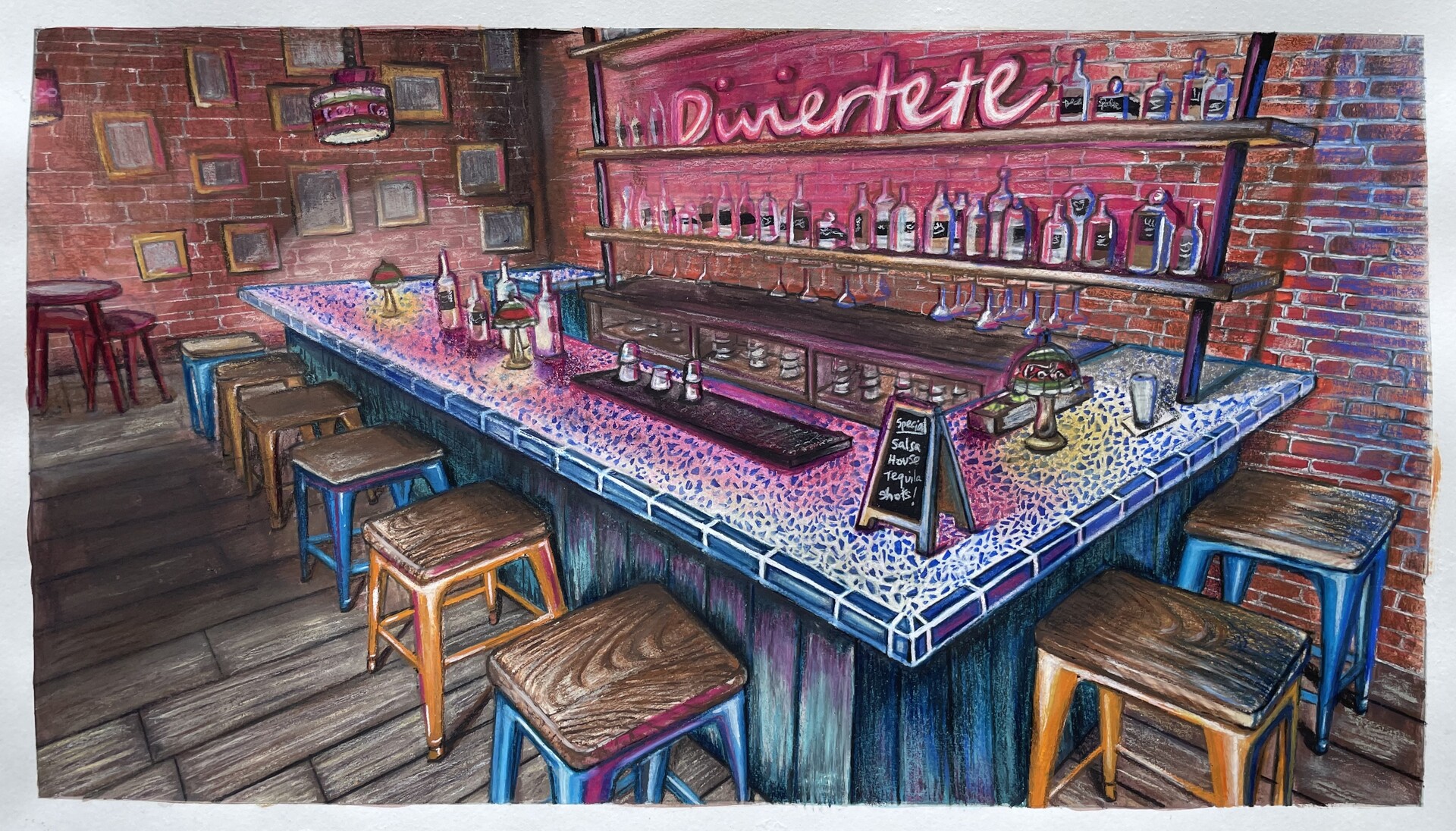 ArtStation - Salsa Bar Pre-Production