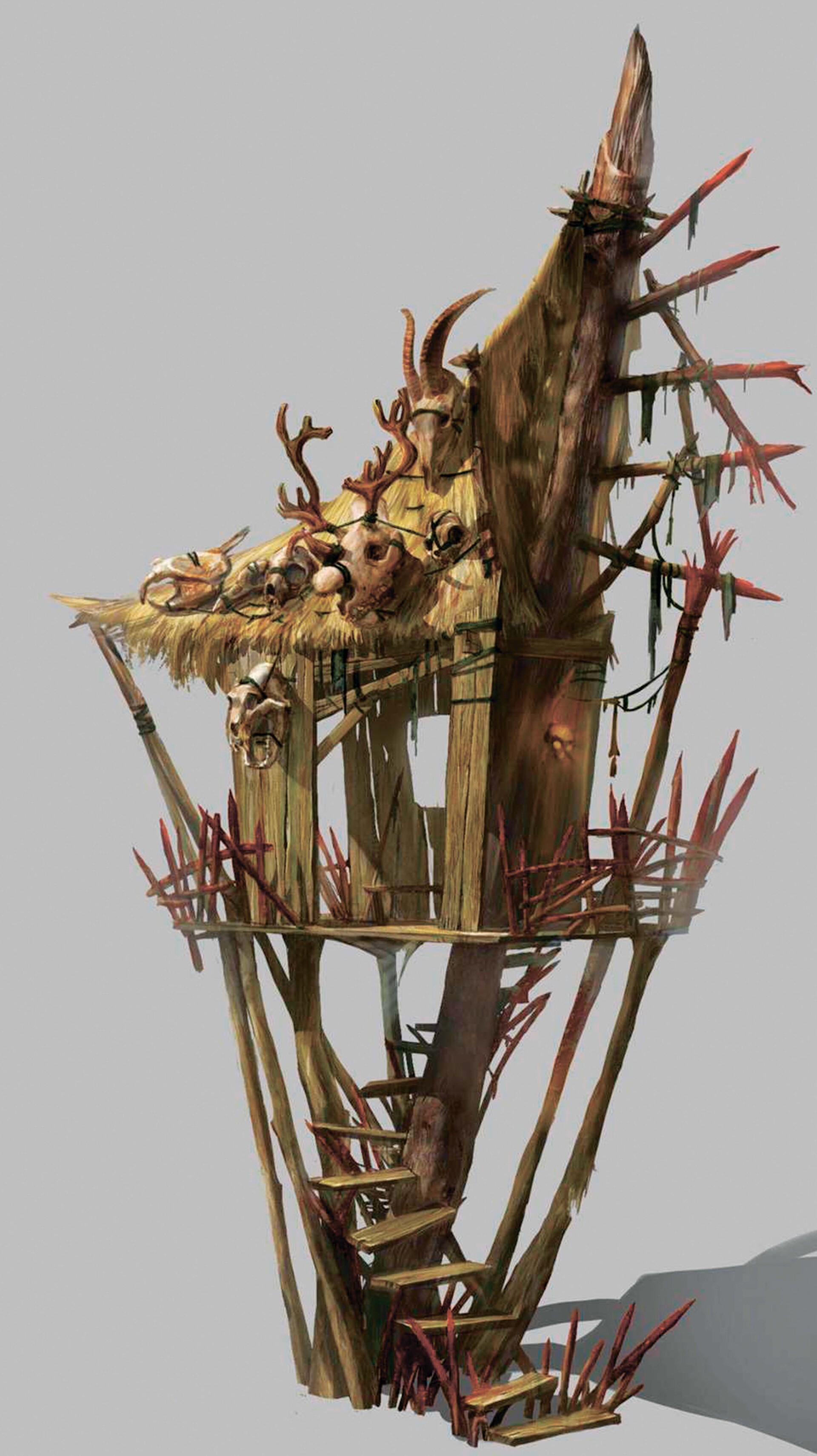 ArtStation - Observation tower concept