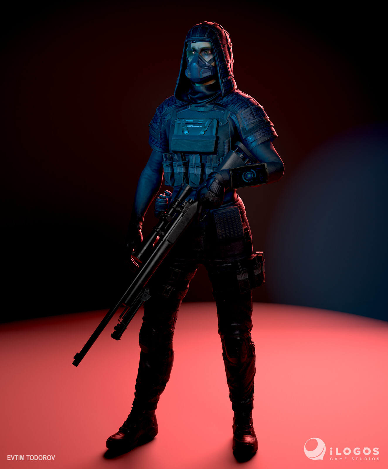 Evtim Todorov - Sniper Game ready character