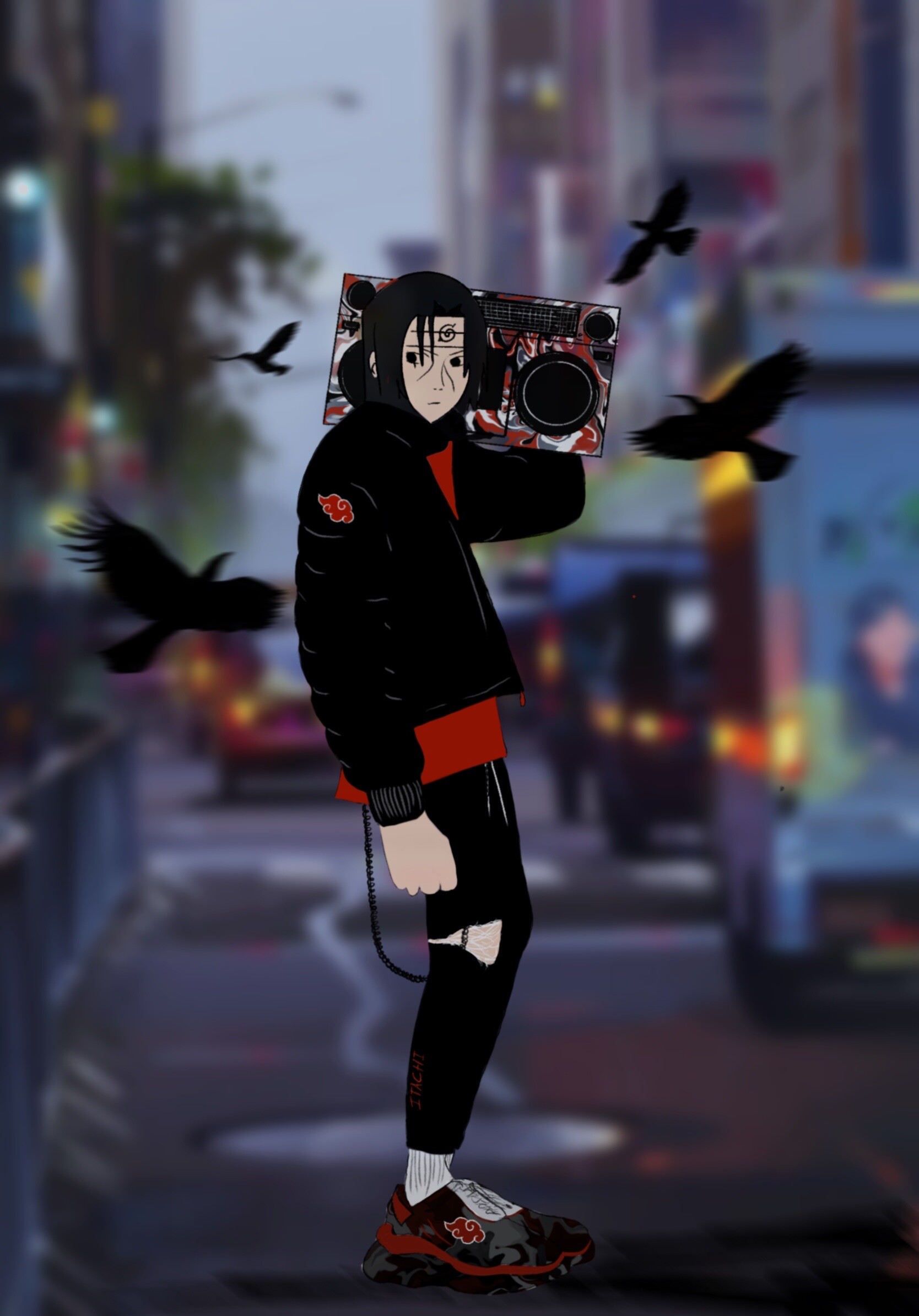 ArtStation - Itachi Uchiha