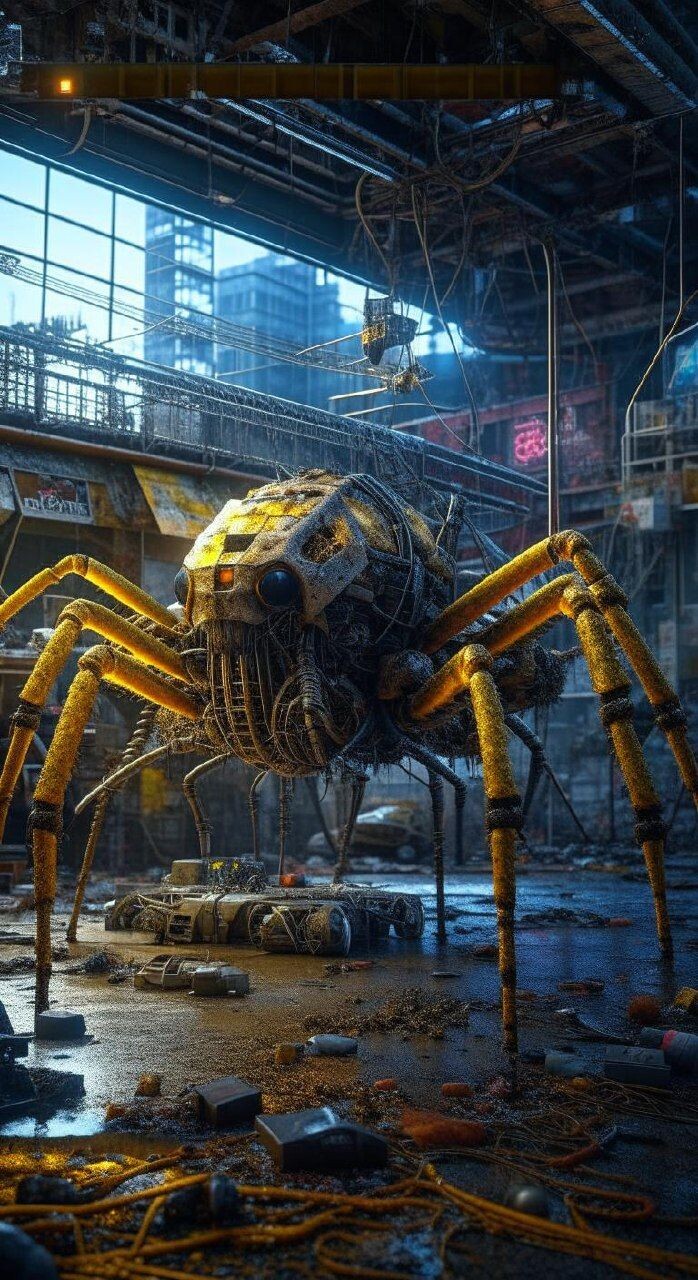 ArtStation - robo spider