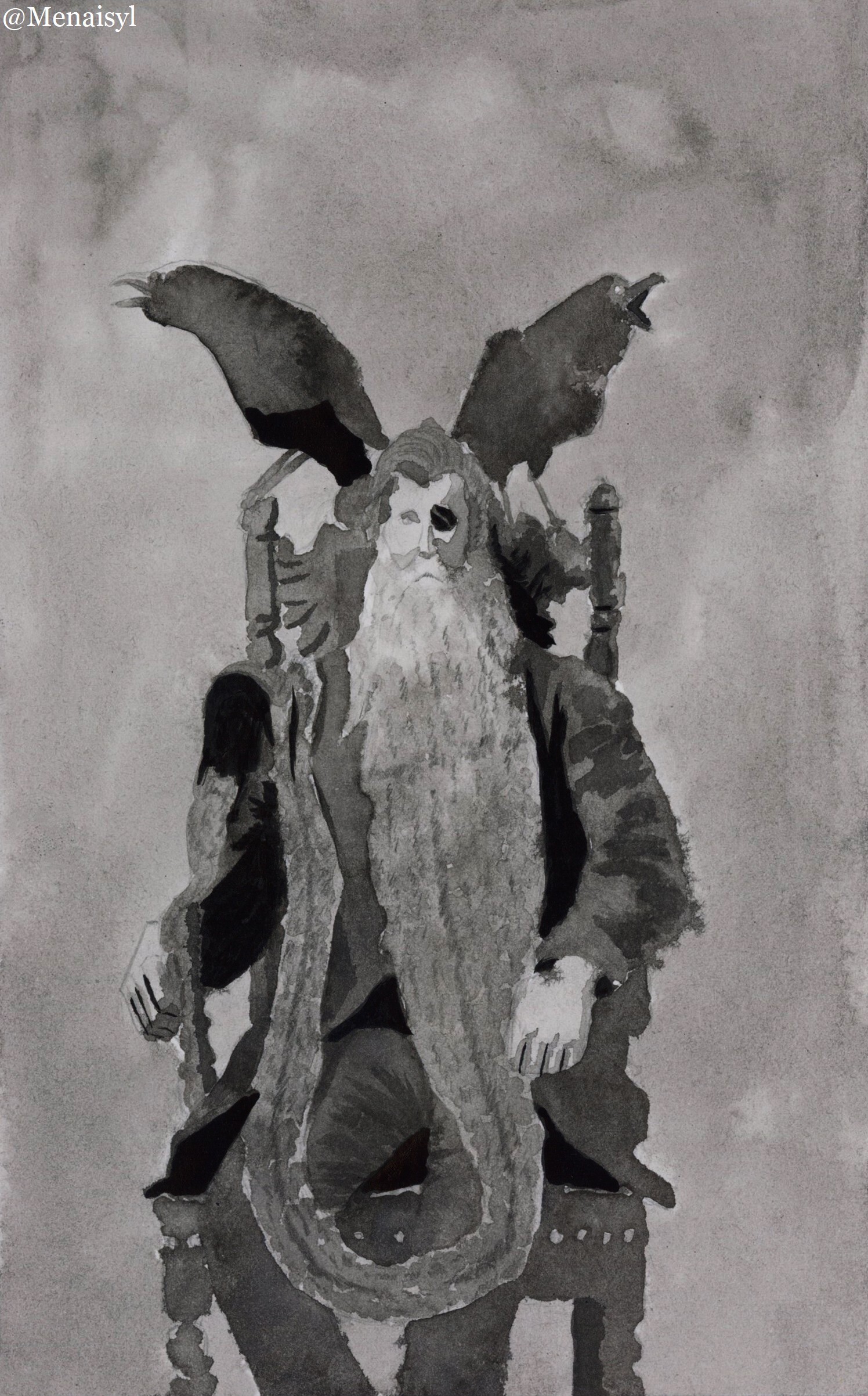 ArtStation - Beard 1/2 [Inktober52 19]