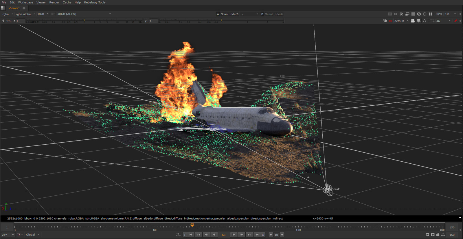 Jean-Baptiste Gaeng - Compositing Works #1 @Rebelway