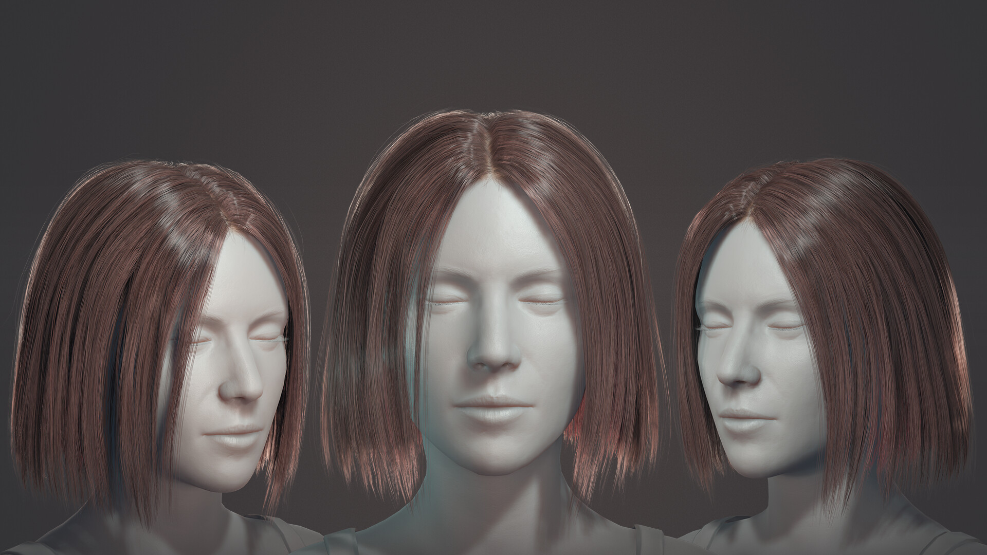 sawa - Hair color series - BluntCut