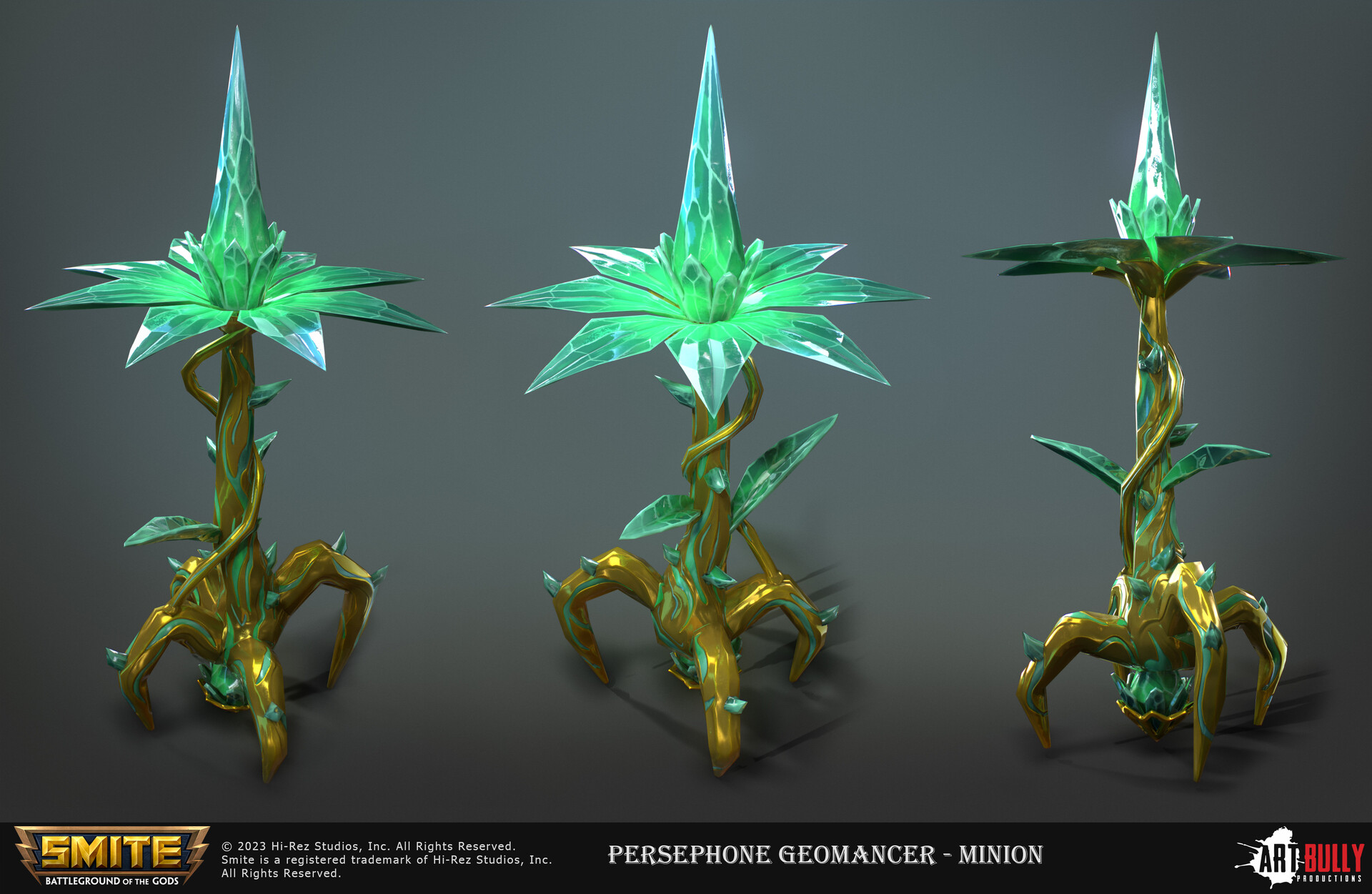 Art Bully Productions - SMITE - Persephone Geomancer Minion