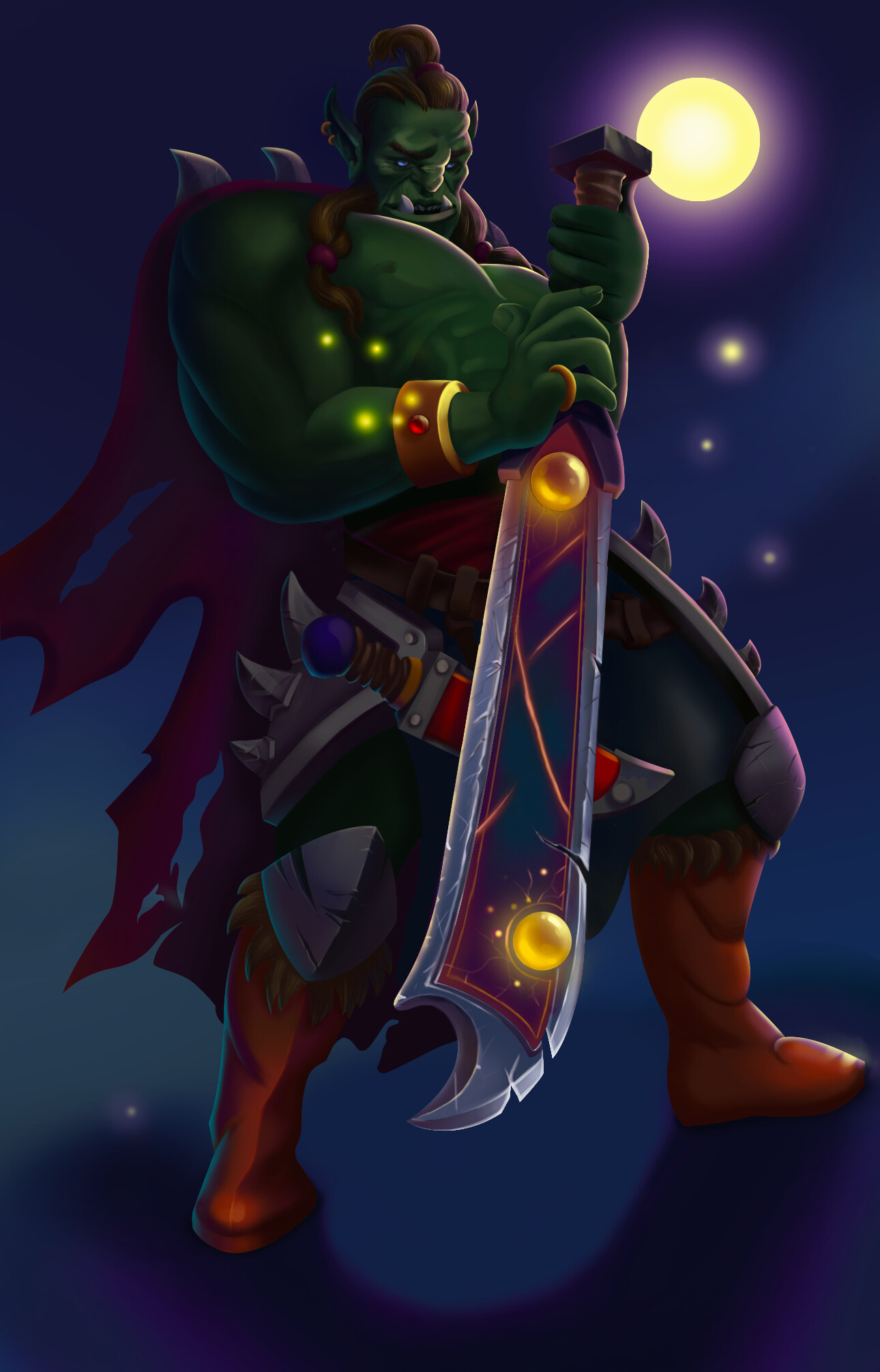 ArtStation - Orc Mage