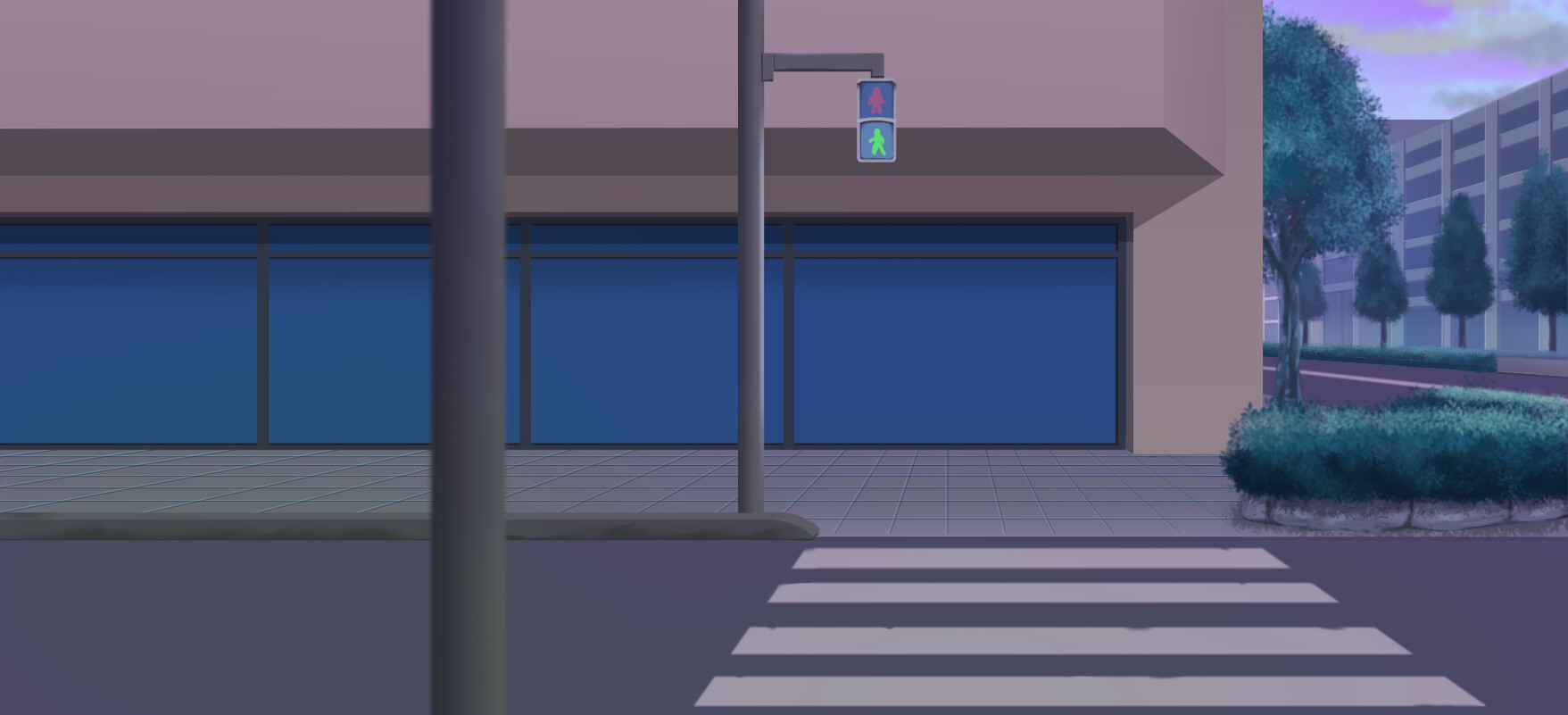 ArtStation - Evening Highway Anime