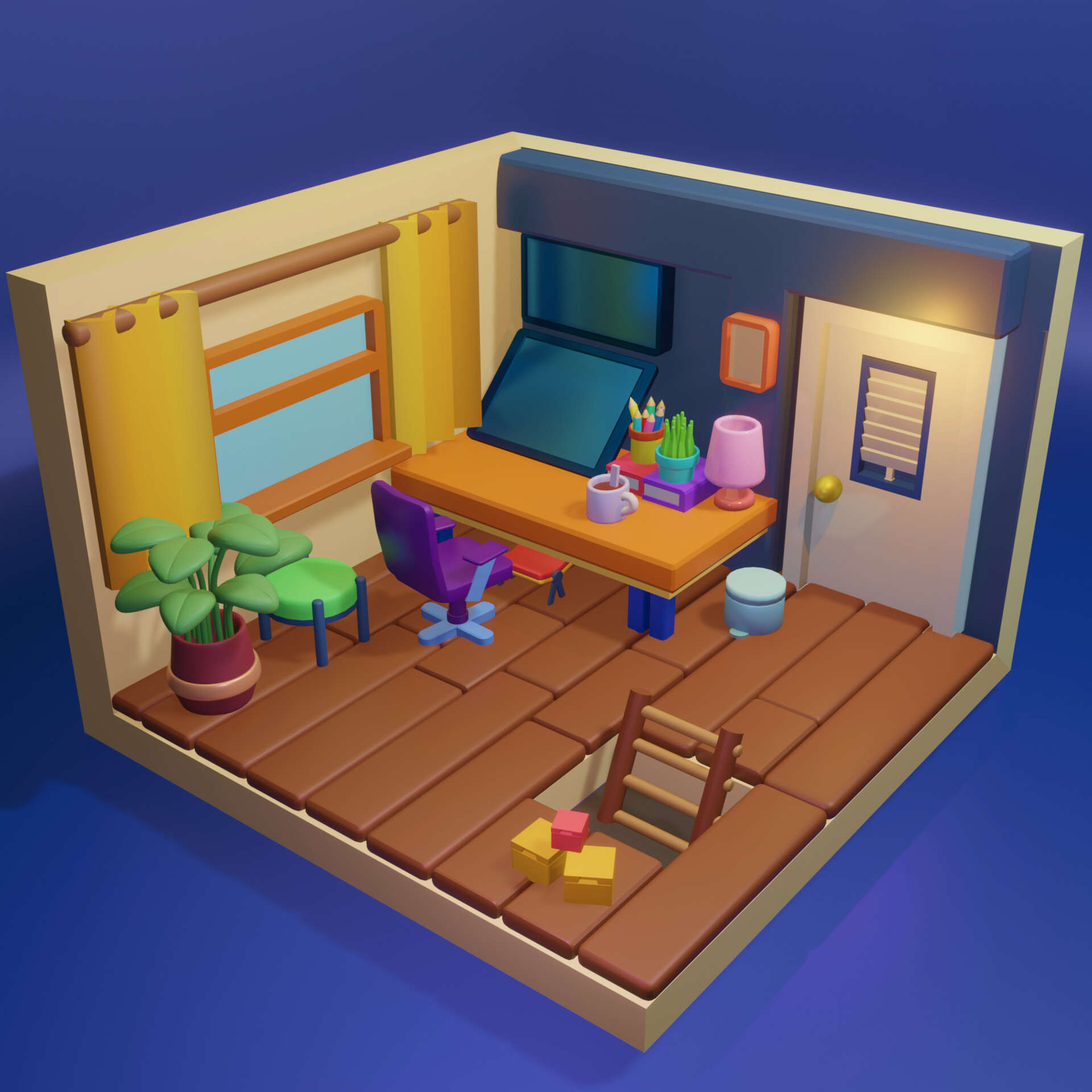 ArtStation - Study Room