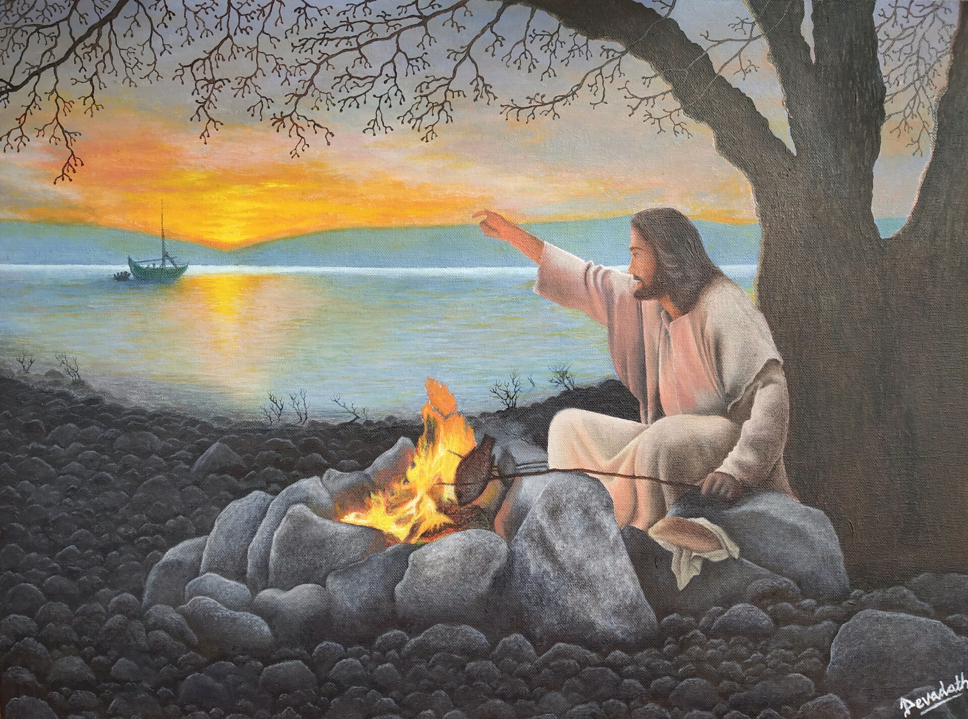 ArtStation - Jesus Christ - Oil Painting