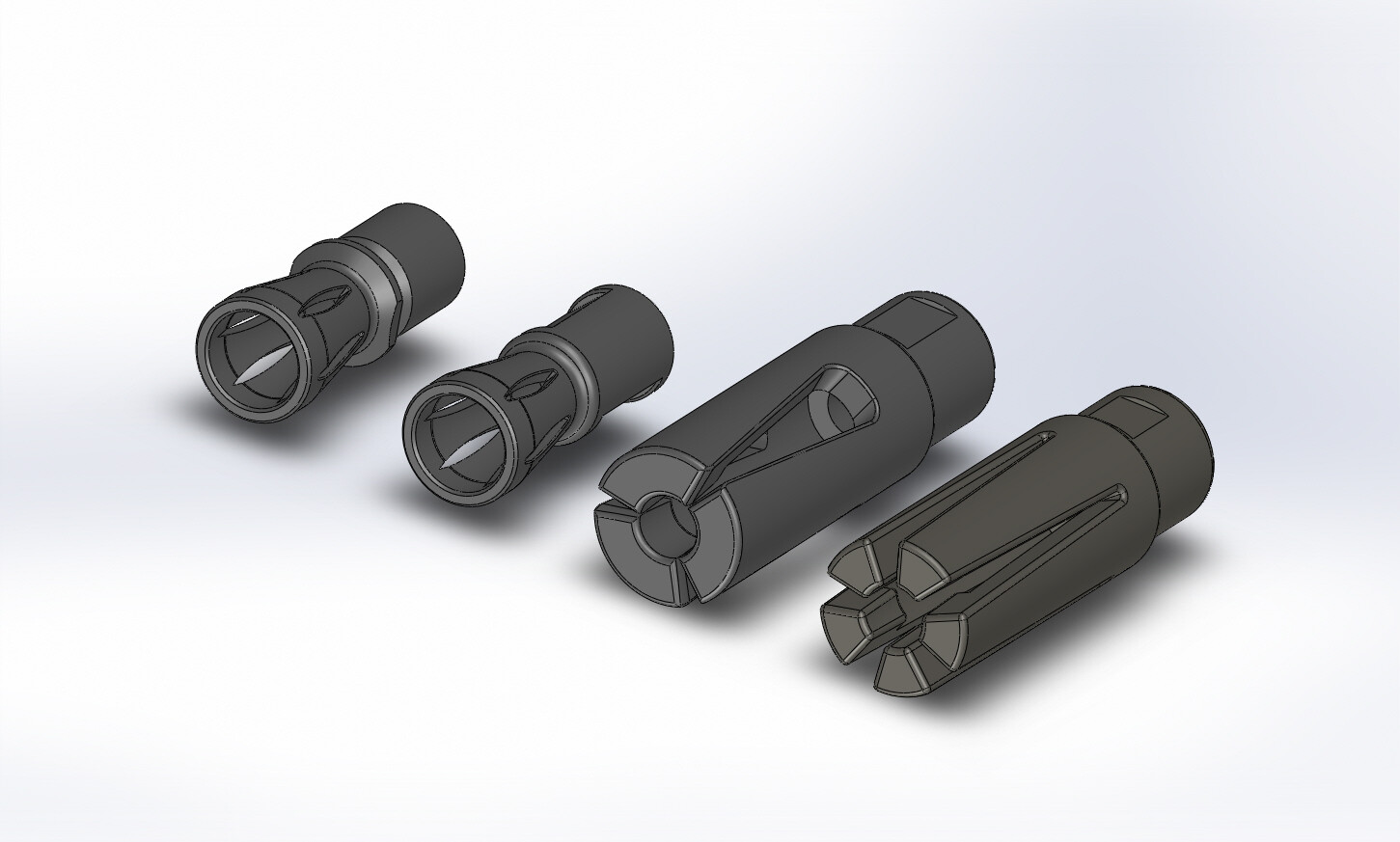 ArtStation - M249 Flash Hider