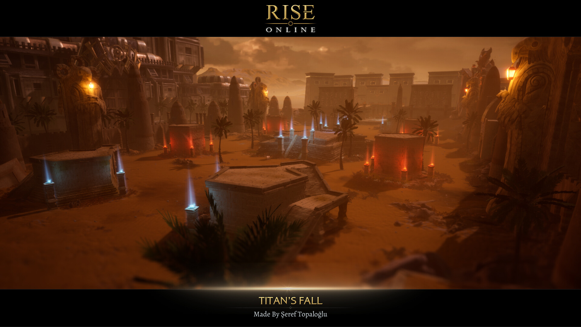 ArtStation - Rise Online World - Titan's Fall