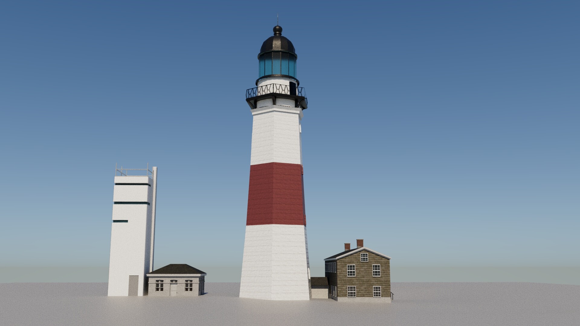 ArtStation - Montauk Lighthouse