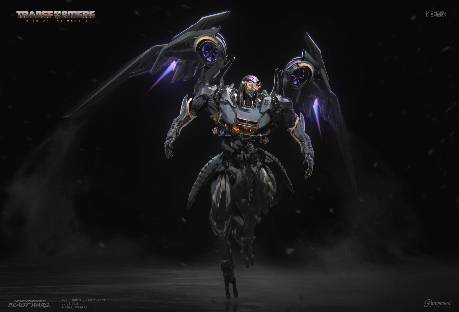 Michael Michera - NIGHTBIRD - "Transformers: Rise Of The Beasts" - Mask Off