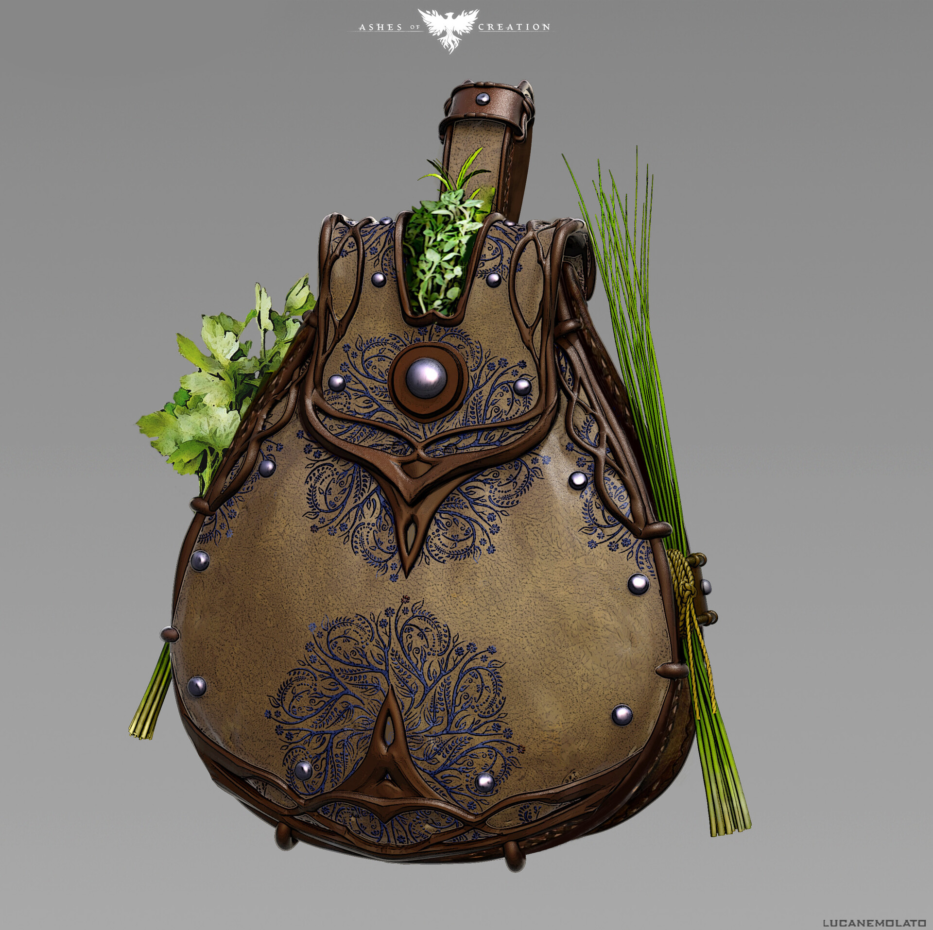 ArtStation - Marinien's Herb Pouch - Ashes of Creation
