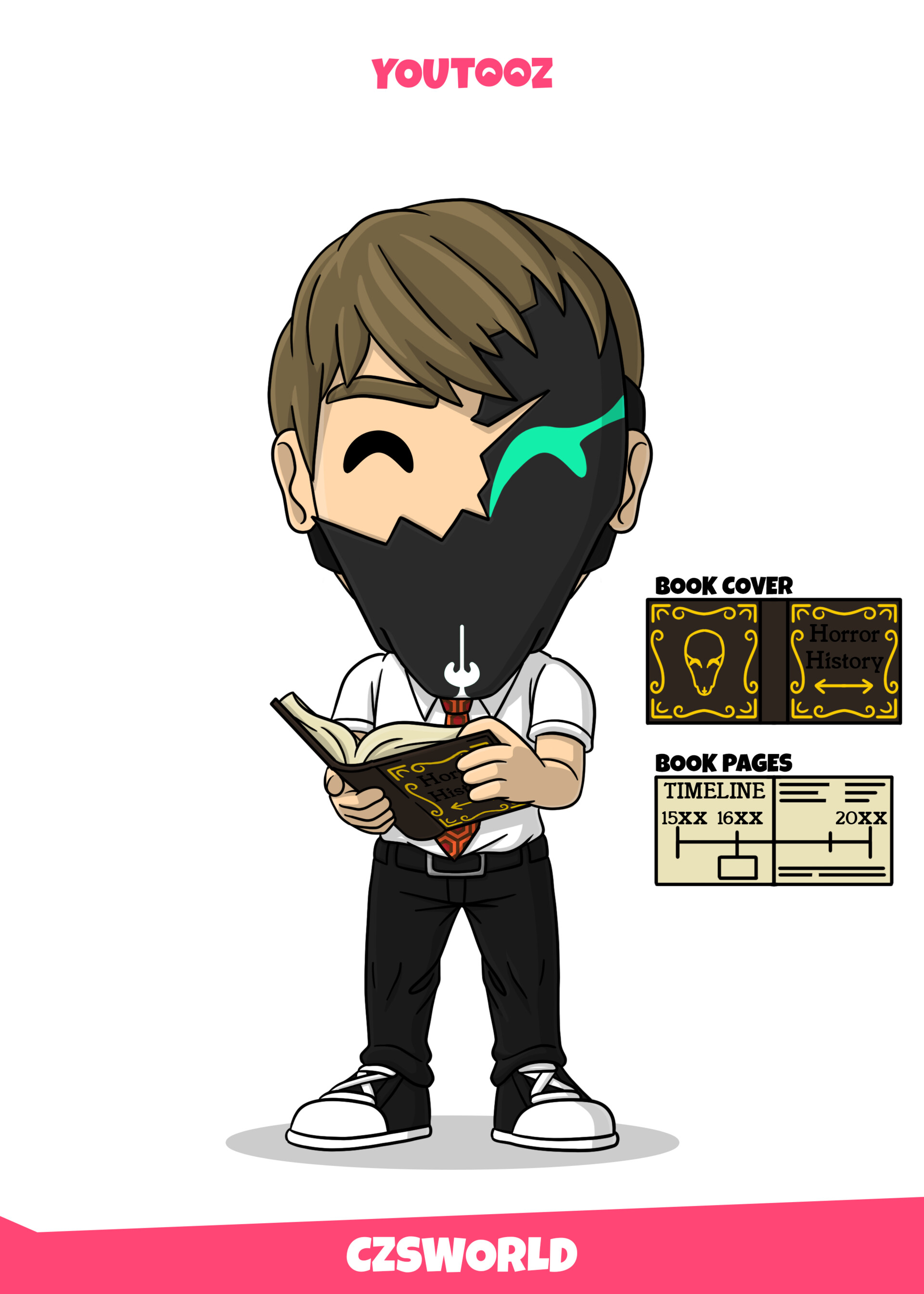 racckun - Jordan W. - Contracted Youtooz Concept - CZsWorld