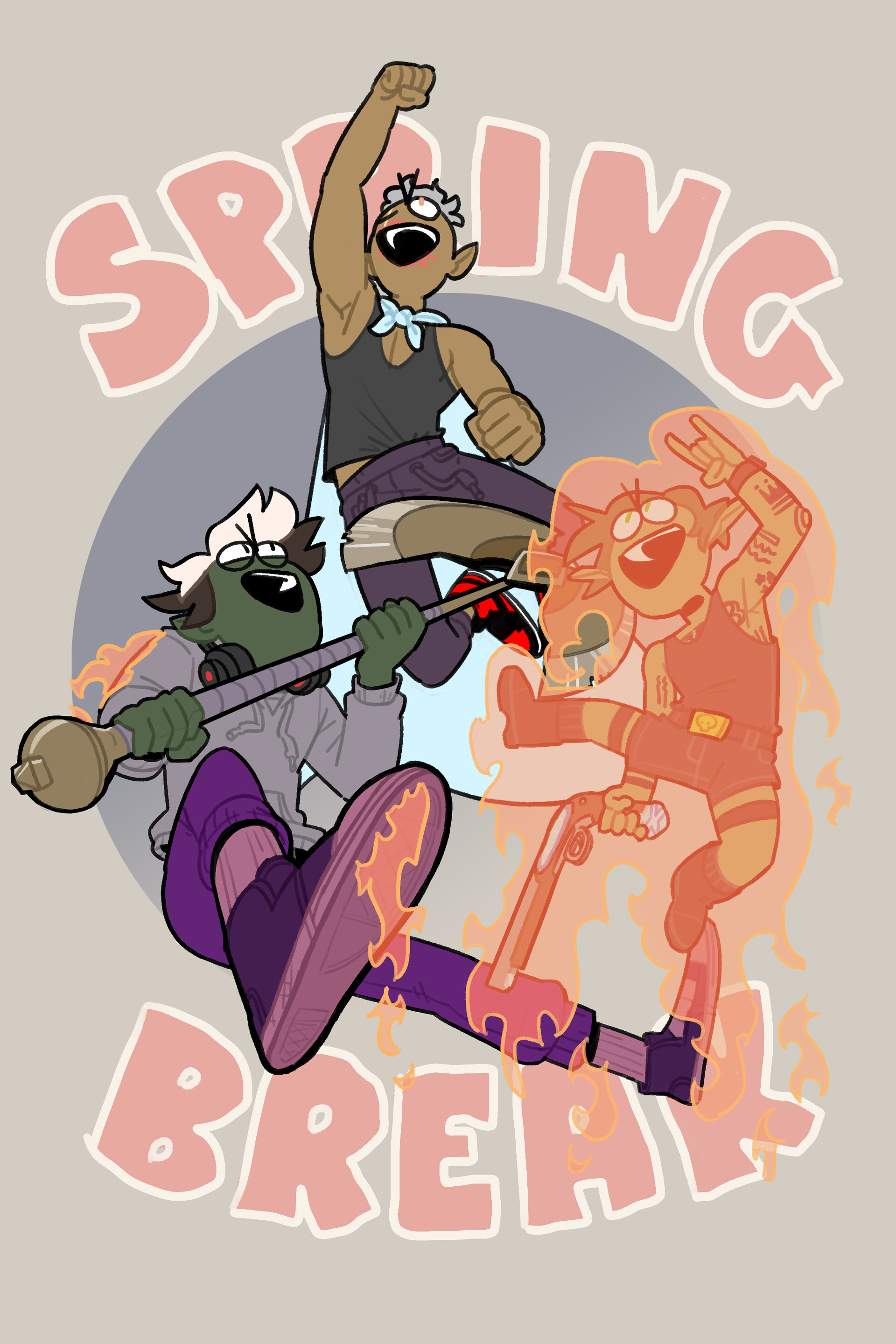 ArtStation - Spring Break! Boys