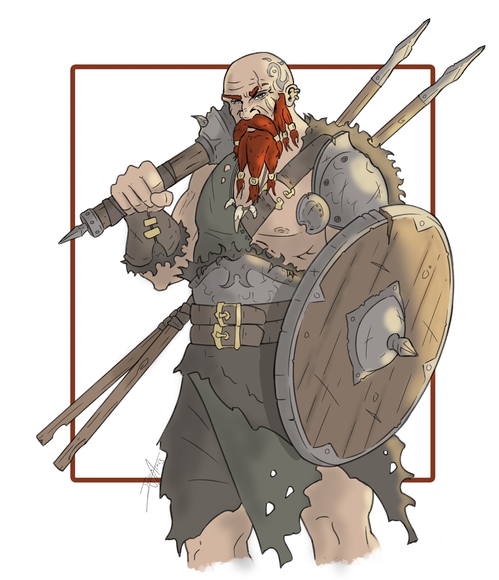ArtStation - Barbarian Design