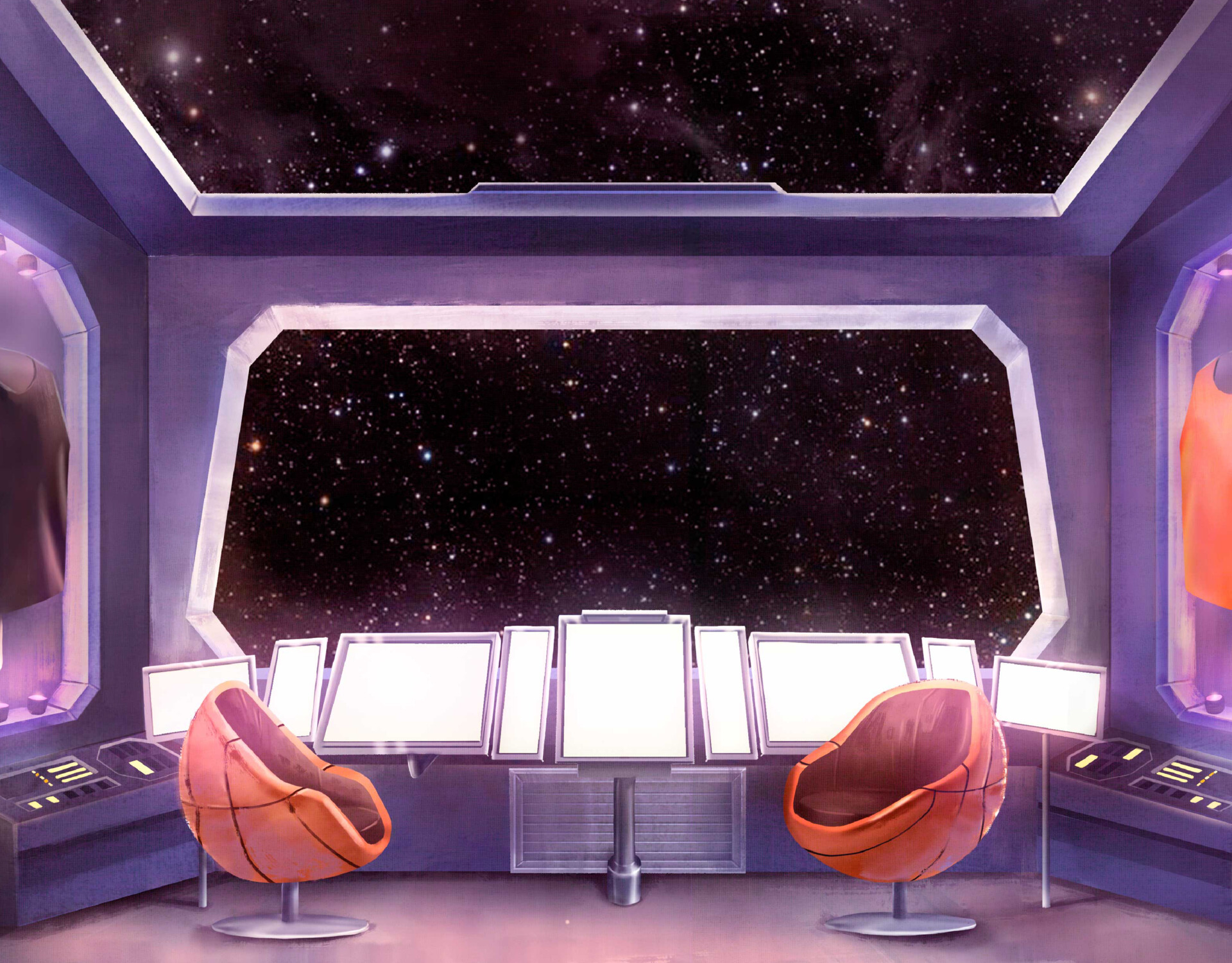 ArtStation - CosmoDunk: The Space Basketball Game