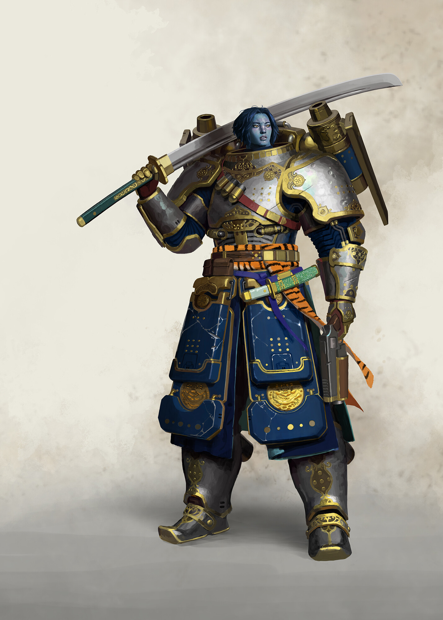 ArtStation - Dokkaebi Warrior